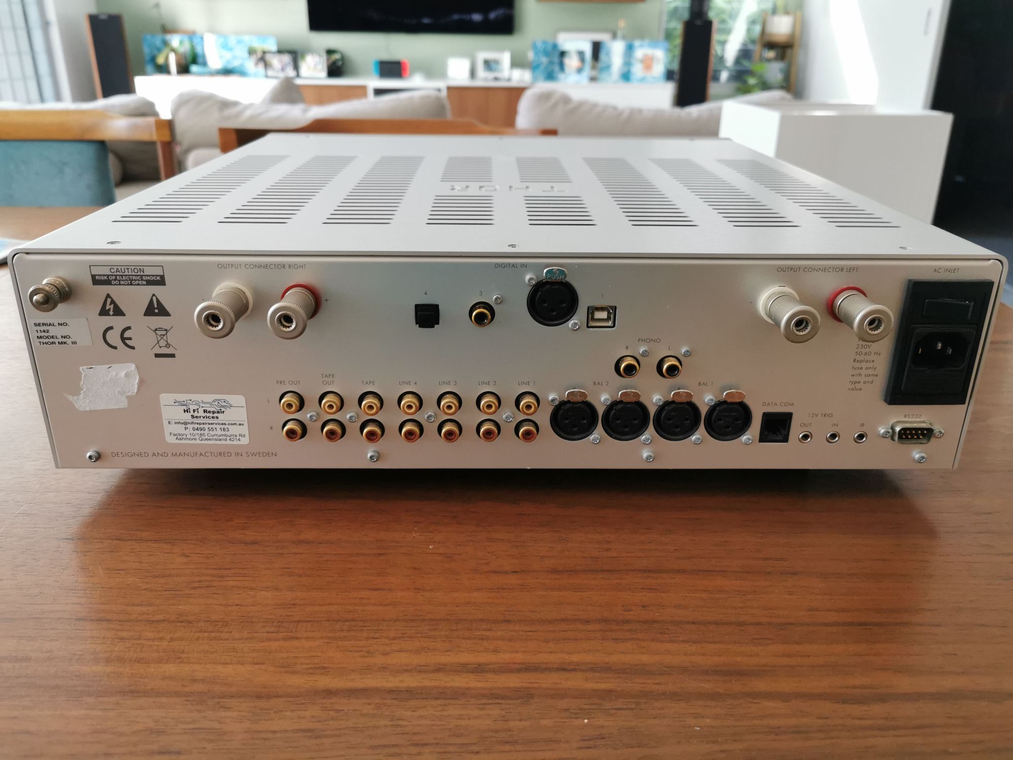 Bladelius Thor Mk. III Novitas Integrated Amplifer - Stereo, Home ...