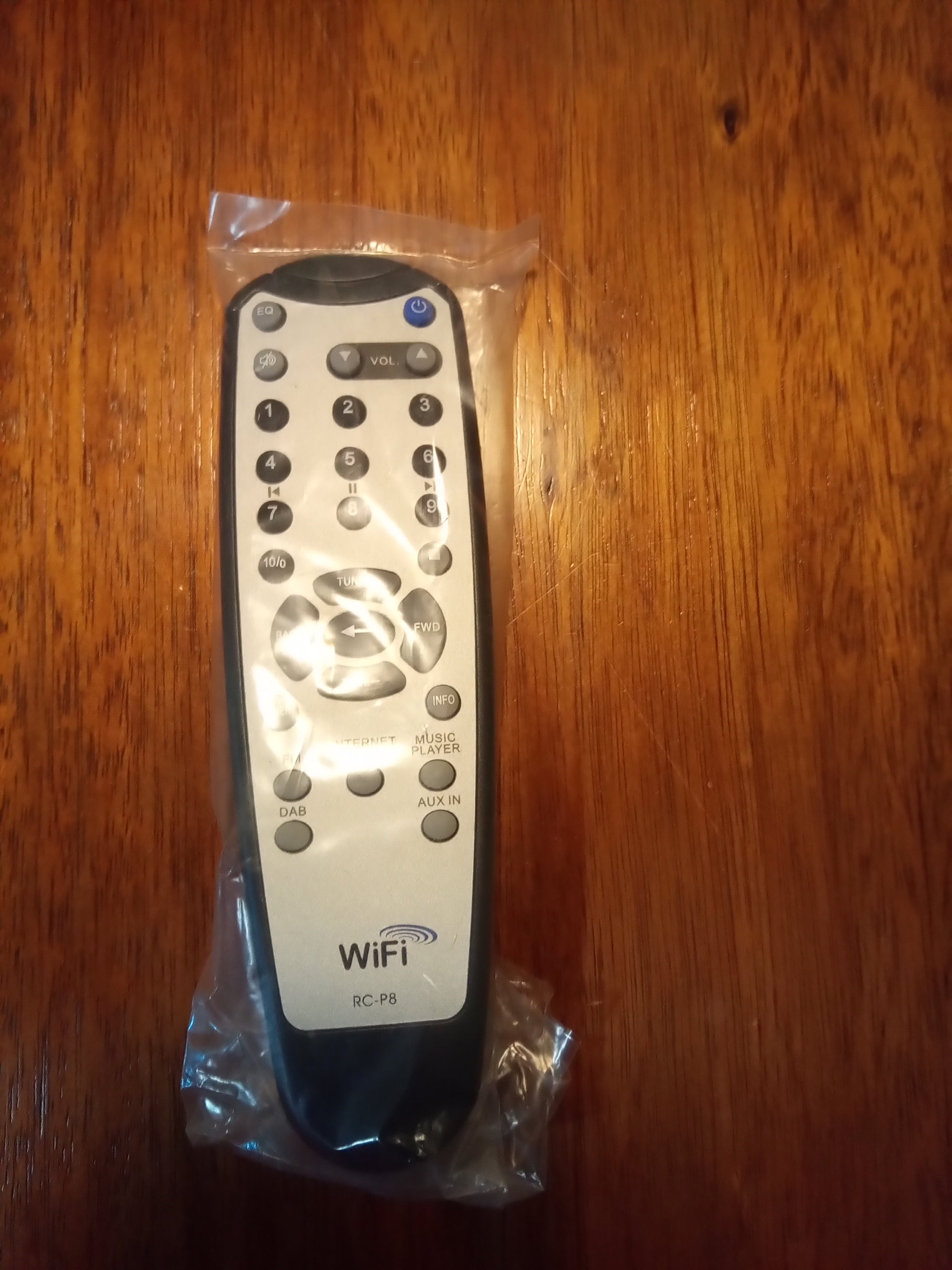 NoS WiFi remote control for Sangean WFT-1D+ internet radio - Stereo ...