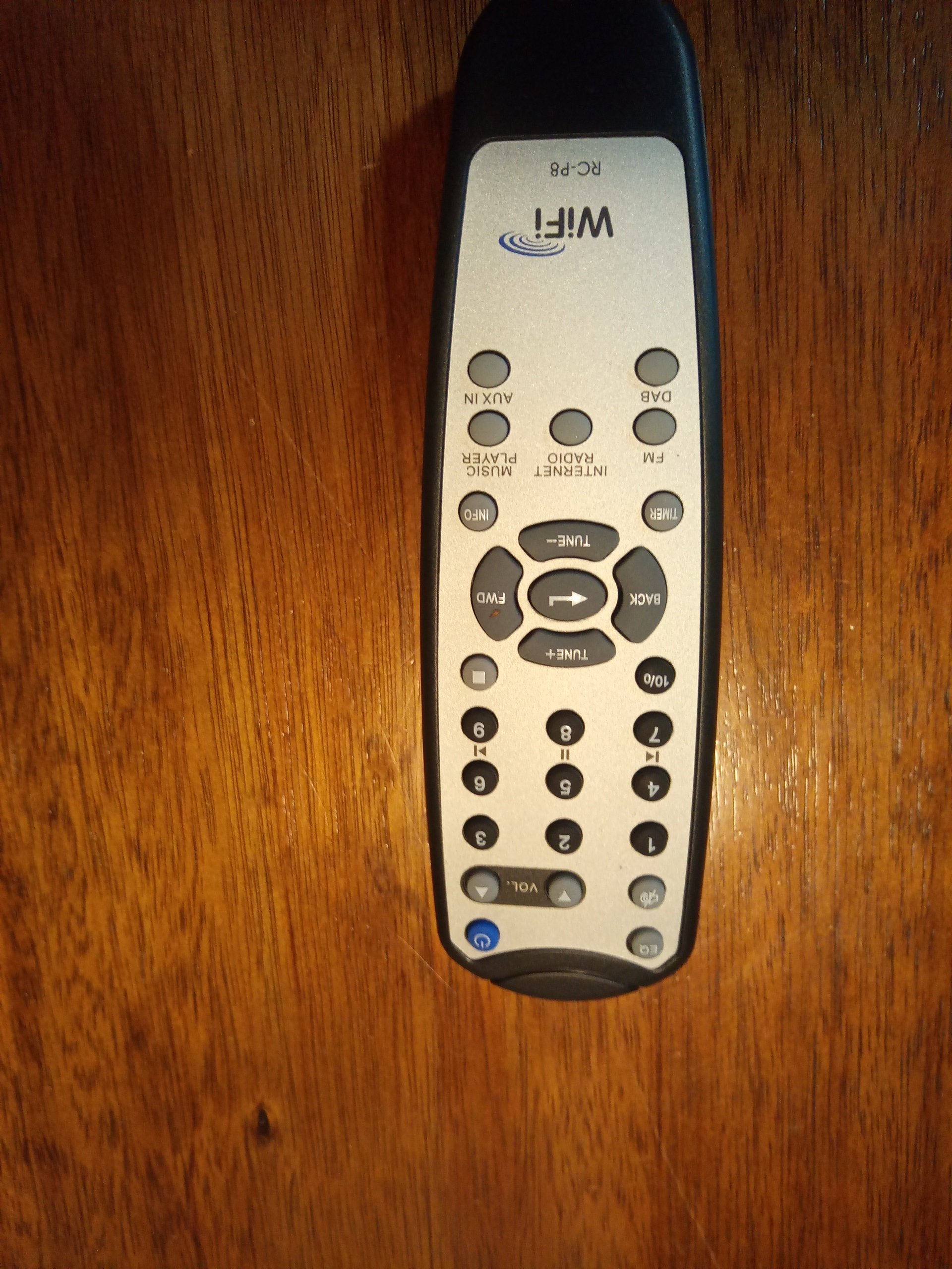 NoS WiFi remote control for Sangean WFT-1D+ internet radio - Stereo ...