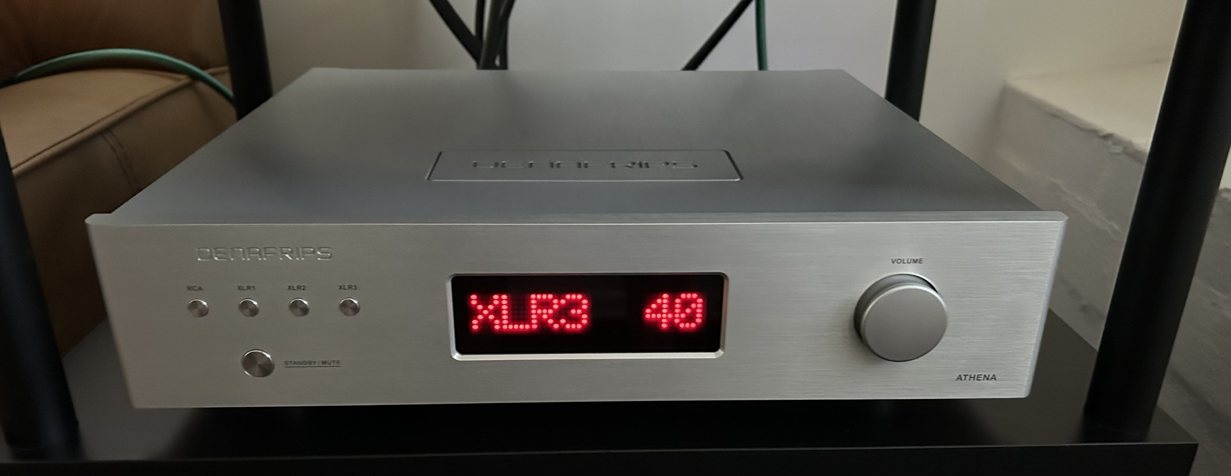 Denafrips Athena Pre-amplifier Silver - Aussie Audio Mart