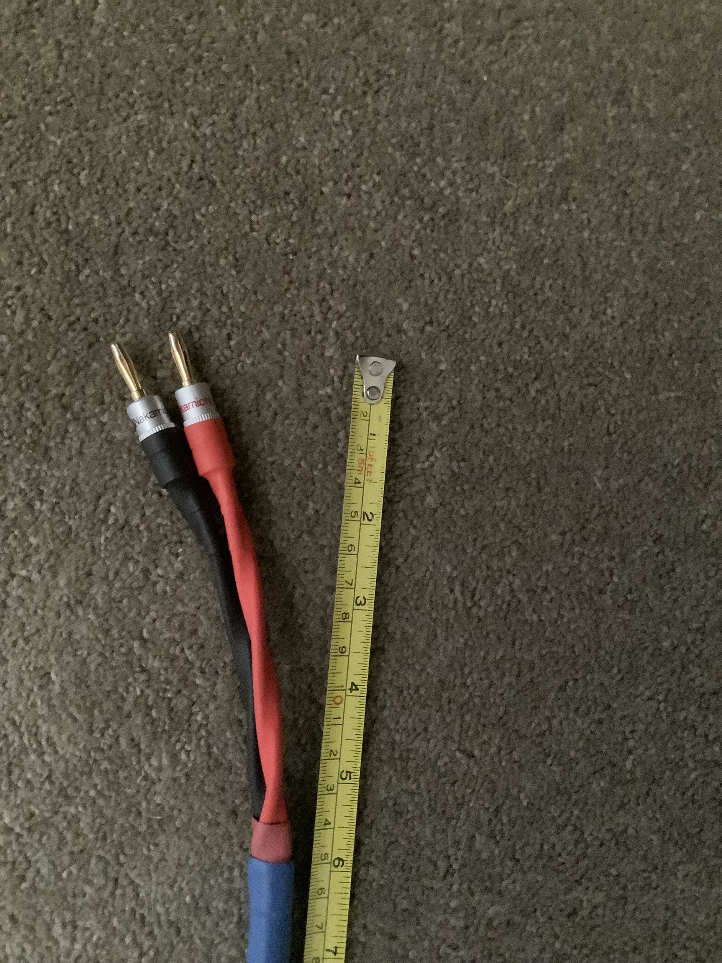 Canare 4S11 speaker cable with bananas 2.5m ()Perth |﻿ Hi-Fi and Cinema ...