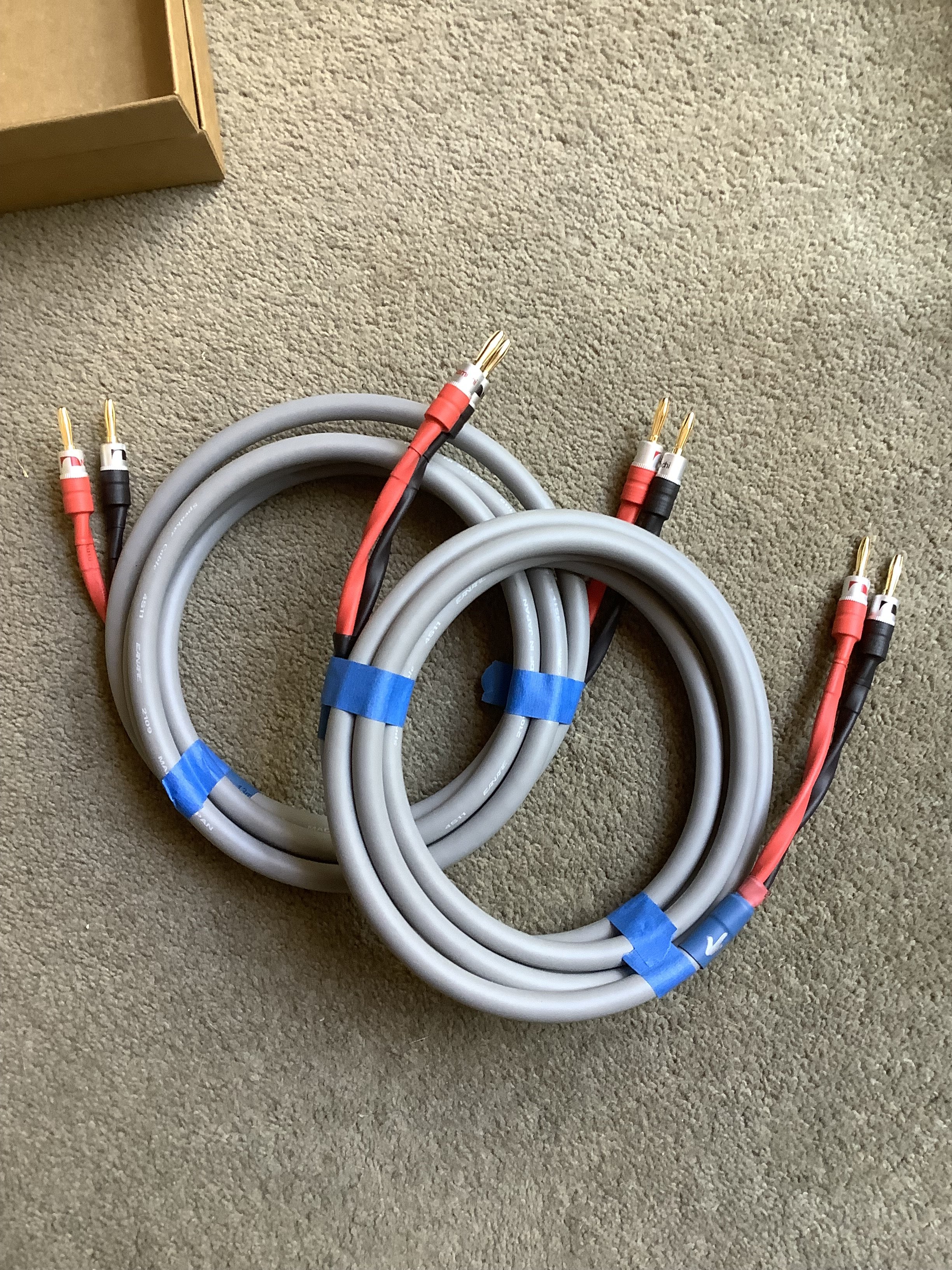 Canare 4S11 speaker cable with bananas 2.5m ()Perth |﻿ Hi-Fi and Cinema ...