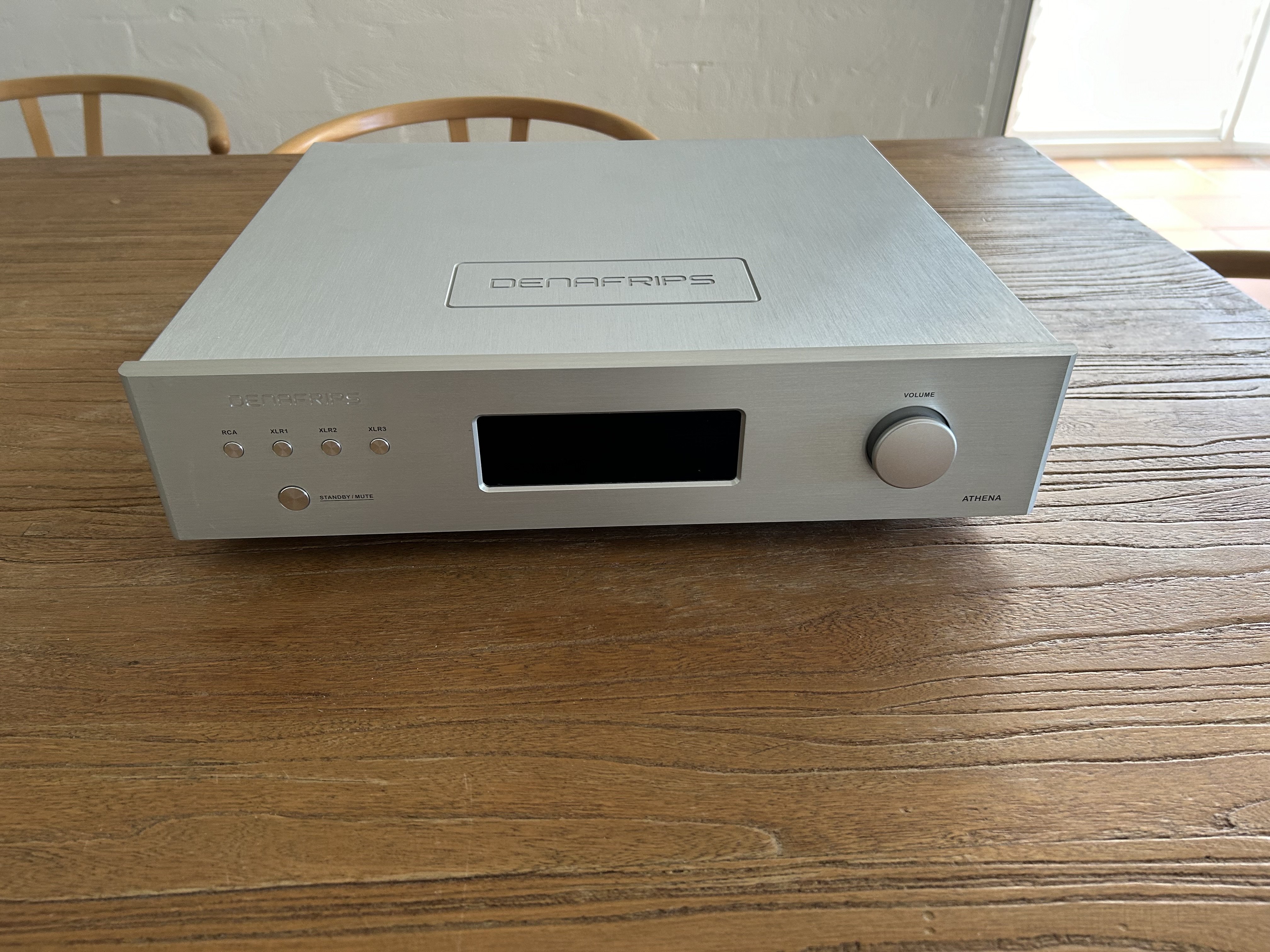 Denafrips Athena Pre-amplifier Silver - Aussie Audio Mart