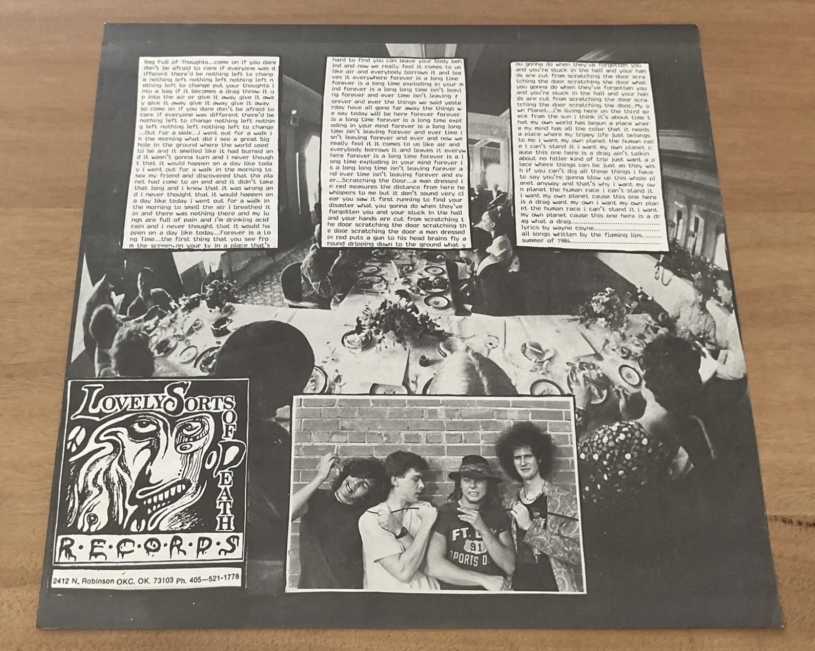 SOLD ELSEWHERE: “The Flaming Lips” 1985 Red Vinyl EP US Pressing (1 Of 500) |﻿ Vinyl, CD, and ...