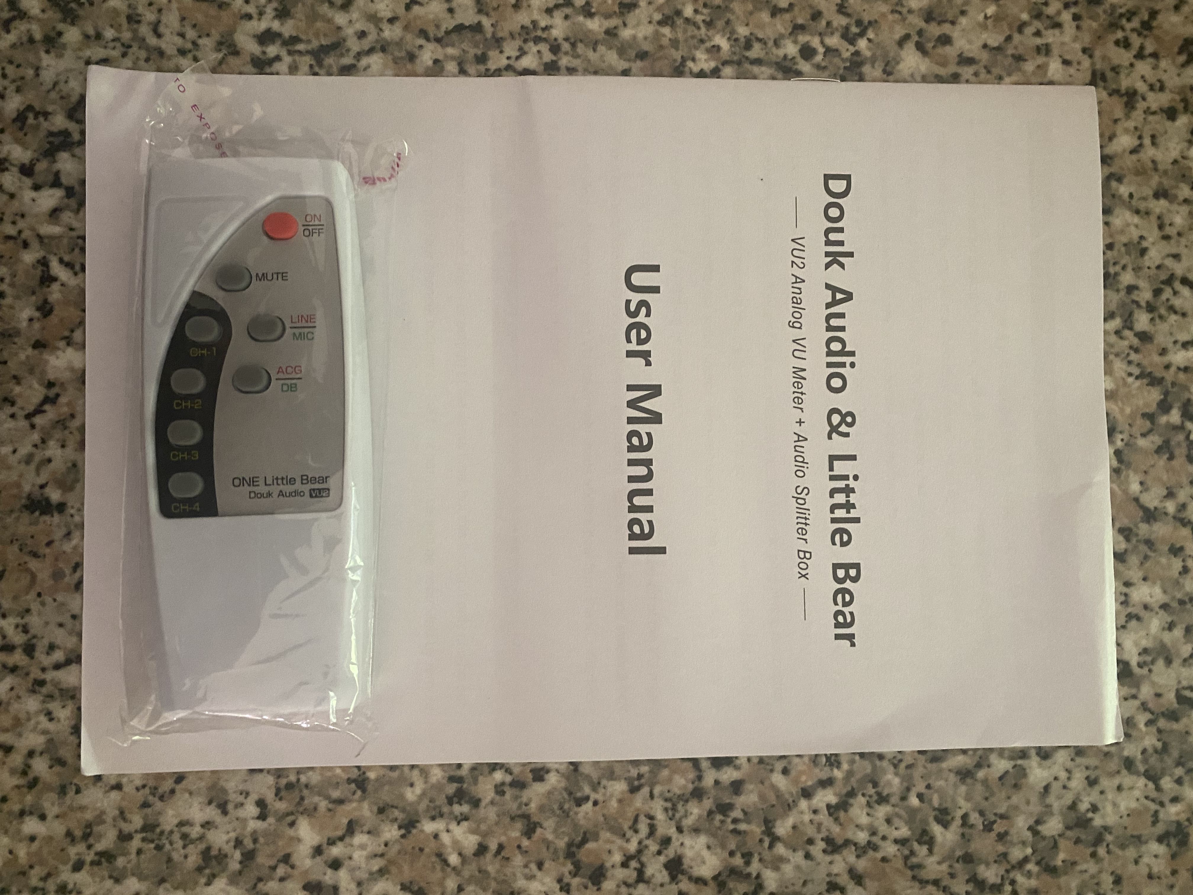 Douk Audio VU Meter/Rca Splitter - Hi-Fi and Cinema Cables ...