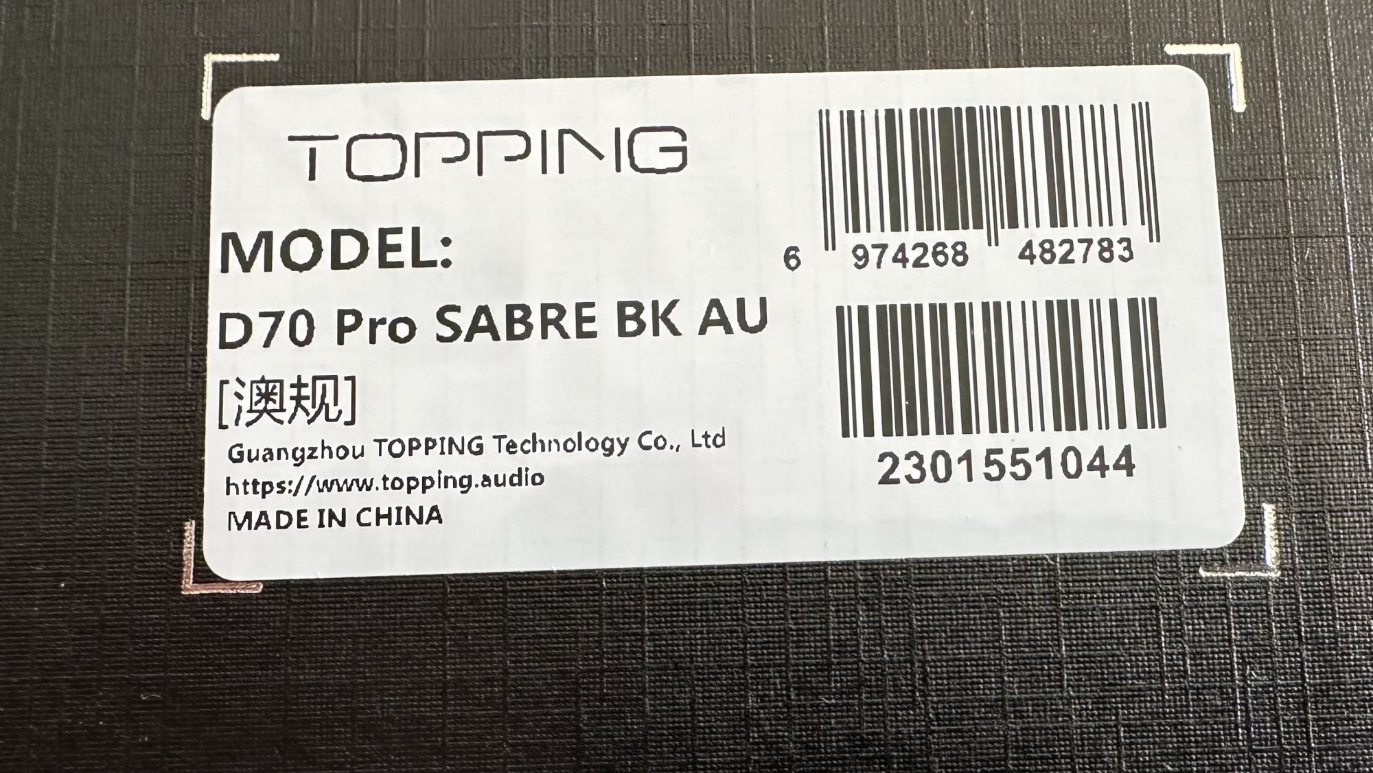 Topping D70 Pro SABRE Fully Balanced DAC - Stereo, Home Cinema ...