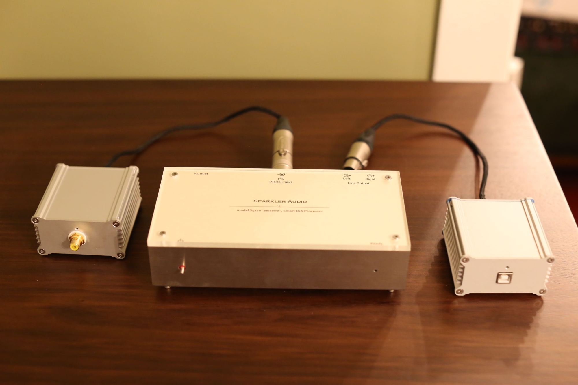 Sparkler Audio S512 Perceive NOS DAC with USB & SPDIF inputs - Stereo ...