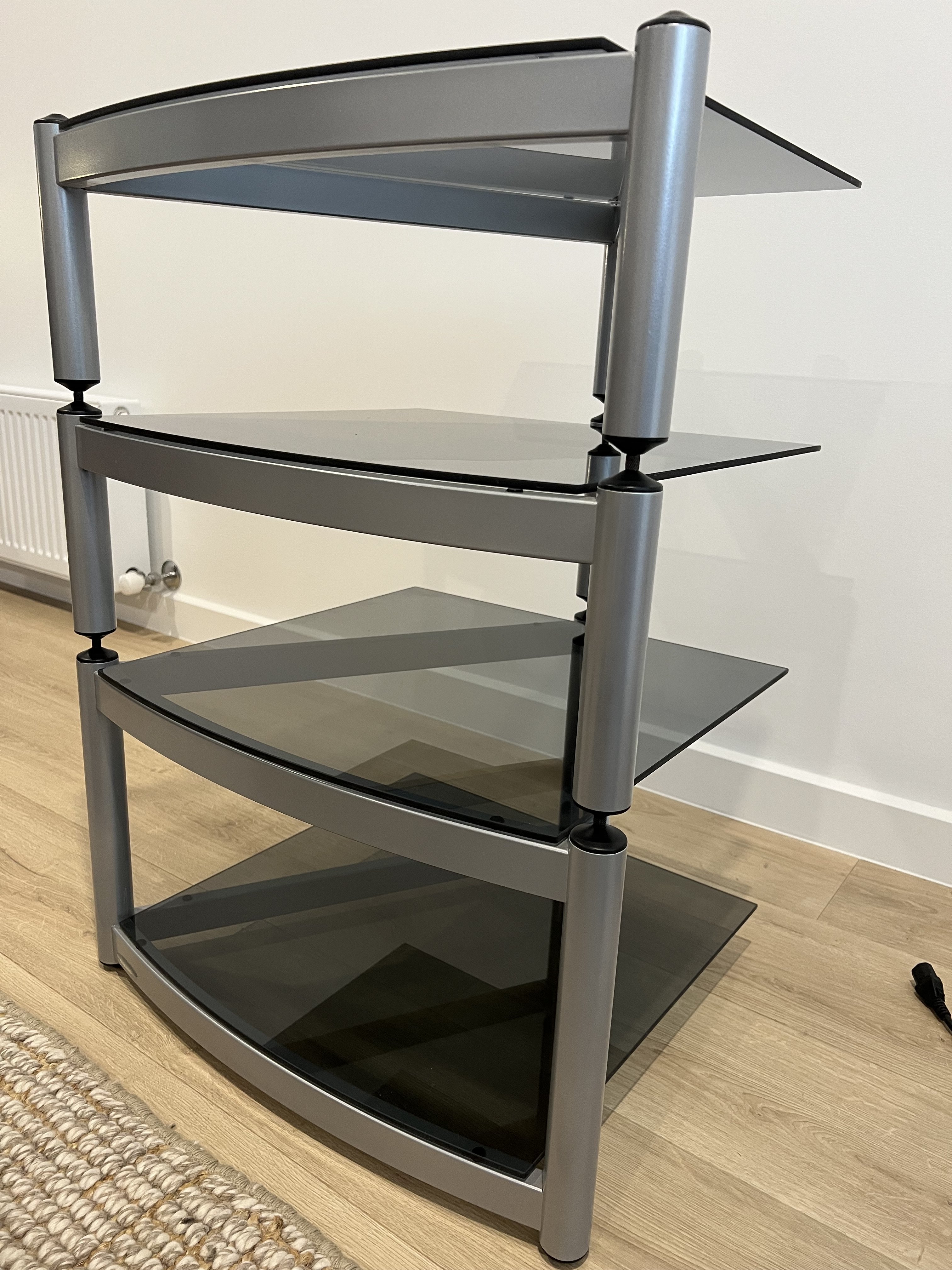 ATACAMA EQUINOX HI-FI 4 SHELF RACK |﻿ Hi-Fi and Cinema Cables & Accessories