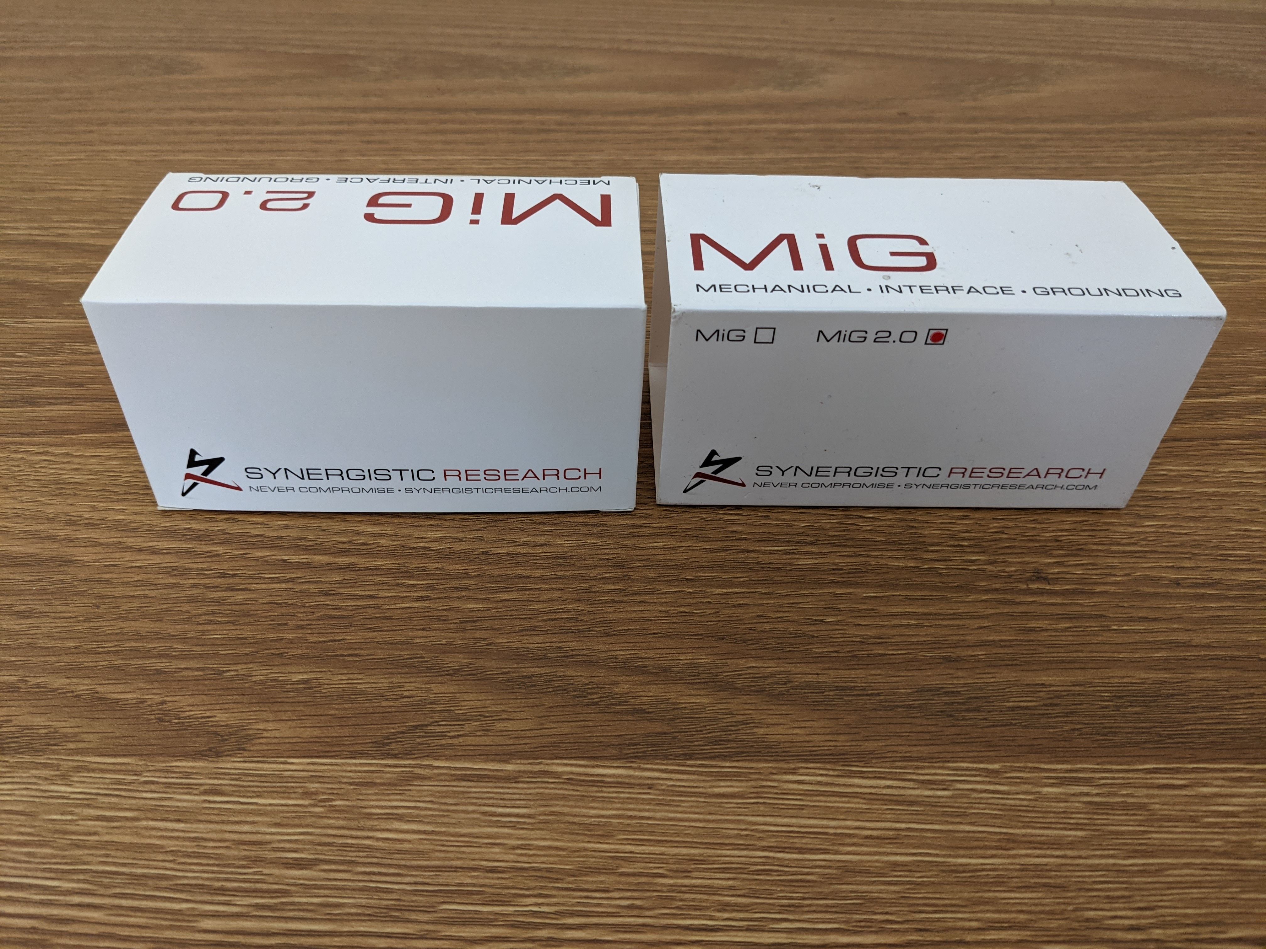 Synergistic Research MIG Footers 2.0 - Hi-Fi and Cinema Cables ...