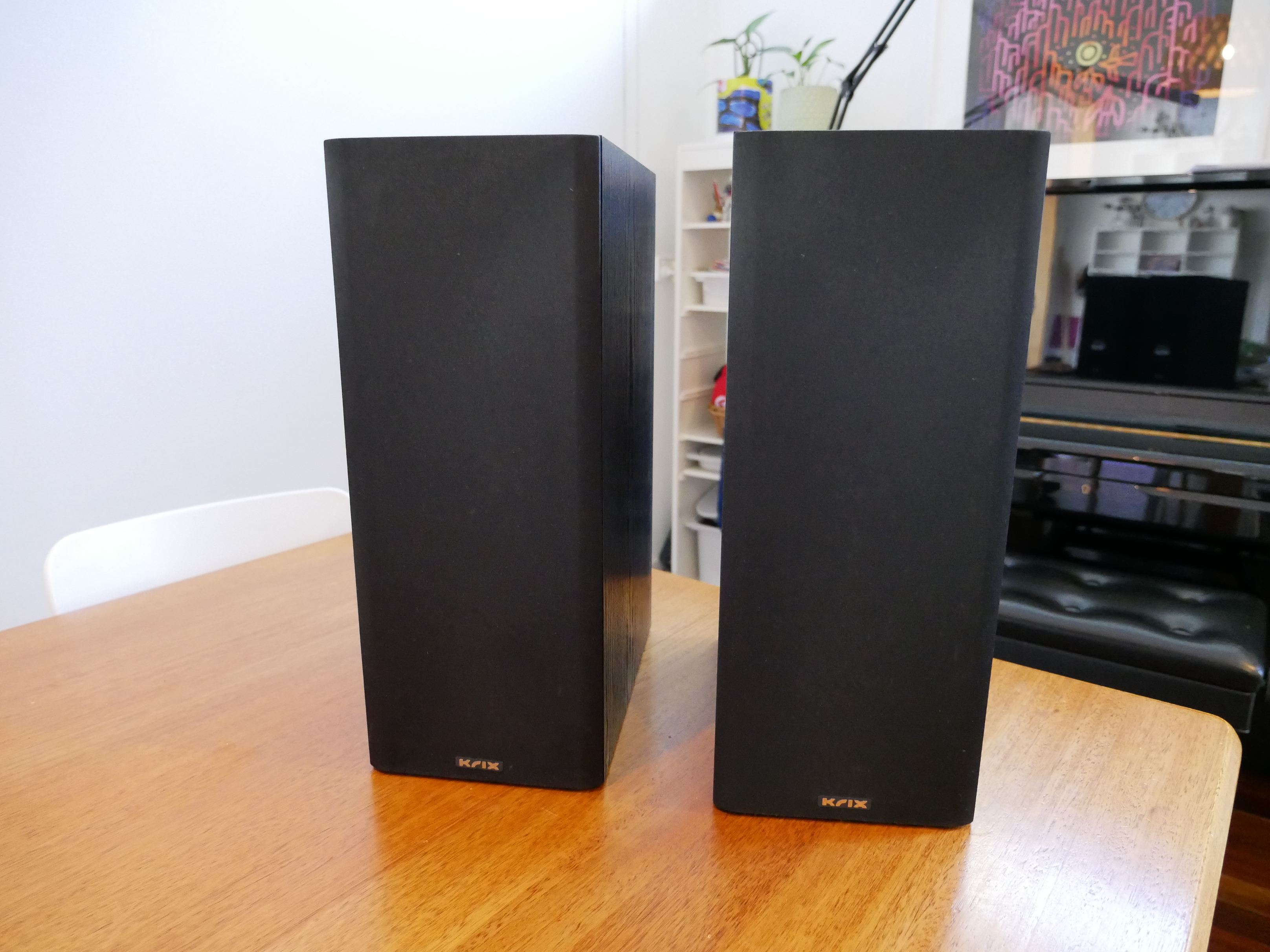 SOLD ELSEWHERE: Krix Acoustix Mk2 Bookshelf Speakers |﻿ Stereo, Home ...