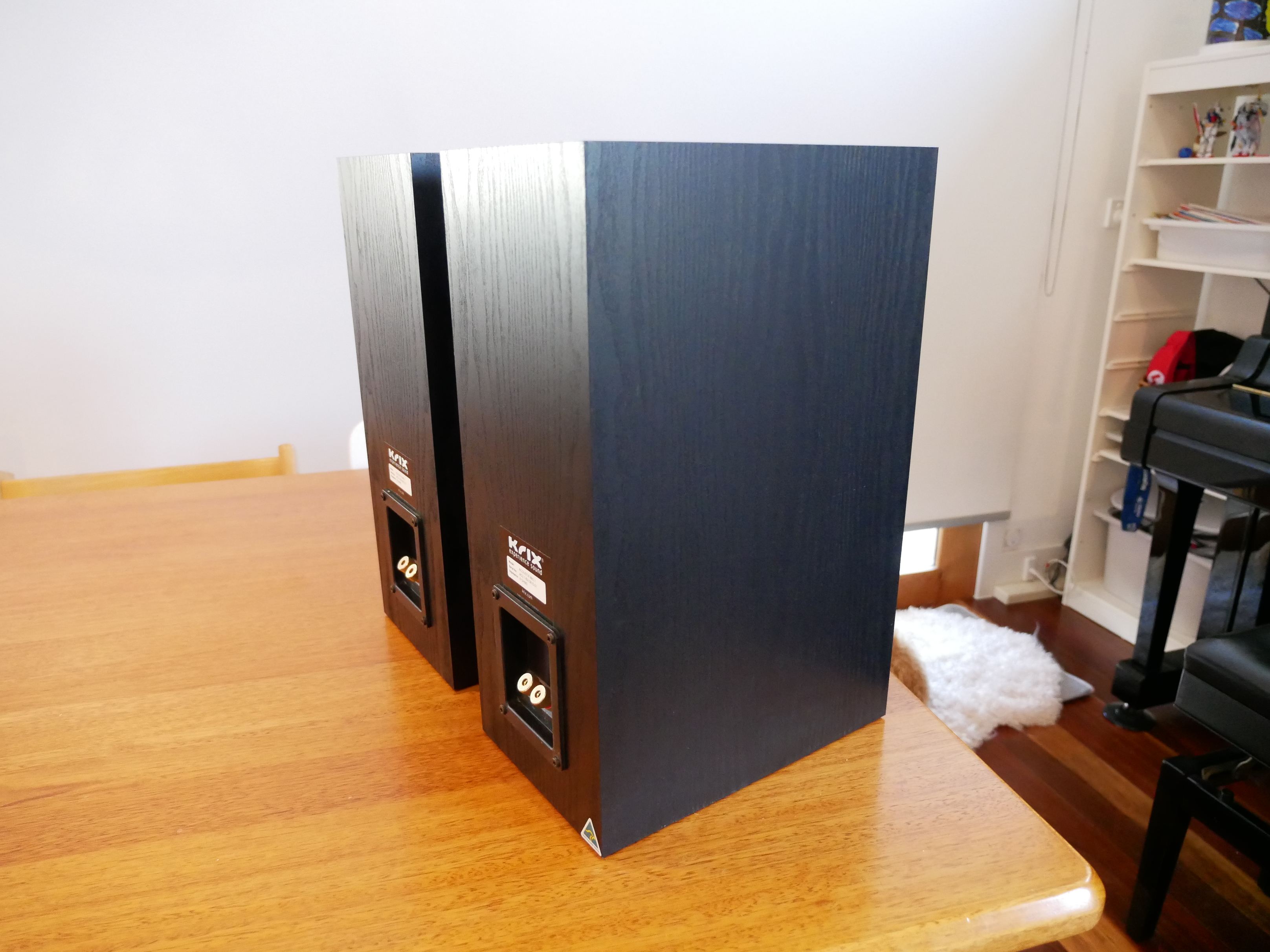 SOLD ELSEWHERE: Krix Acoustix Mk2 Bookshelf Speakers |﻿ Stereo, Home ...