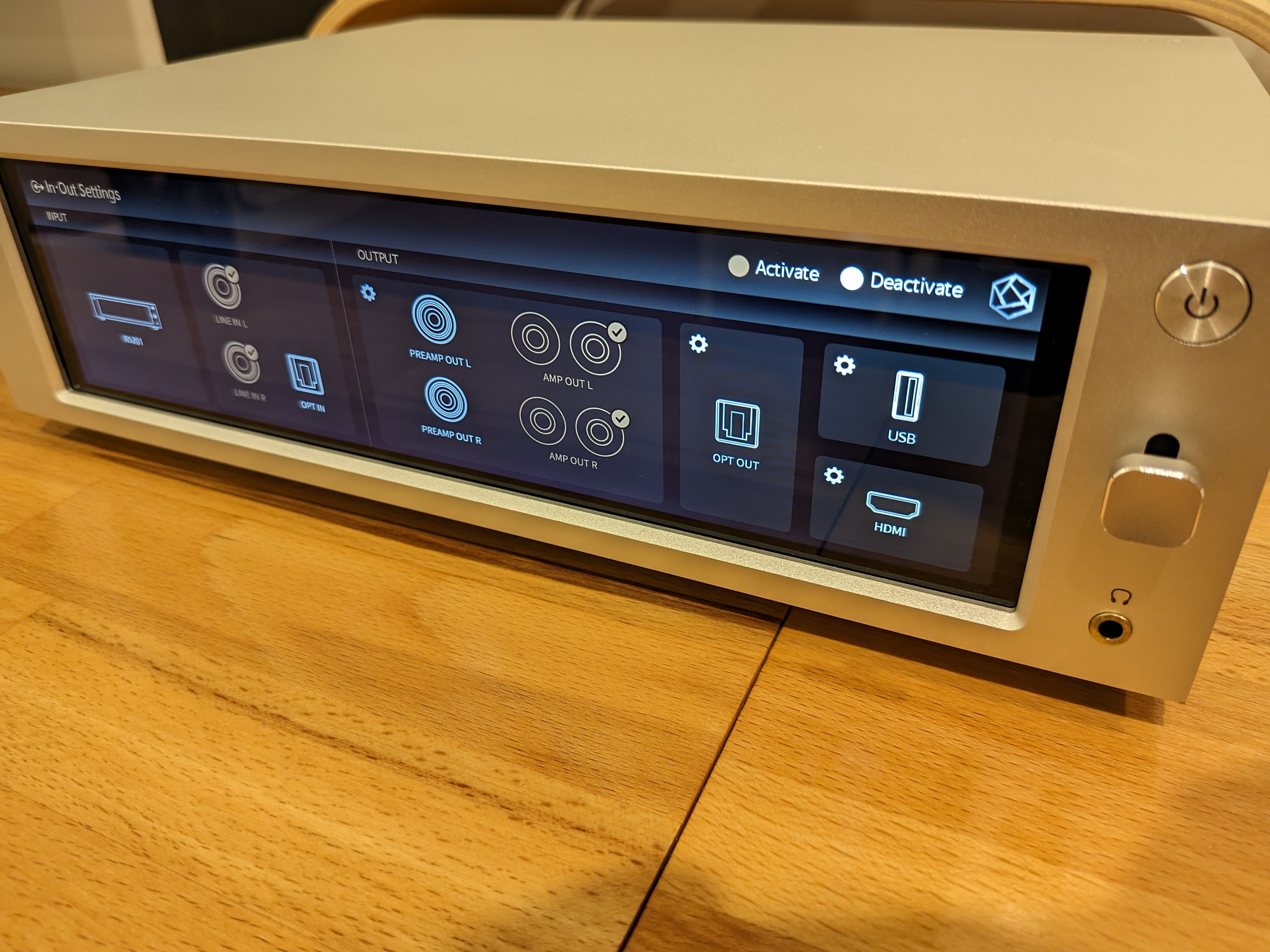 HiFi ROSE RS201 Hi-Fi Network Media Player - Stereo, Home Cinema ...