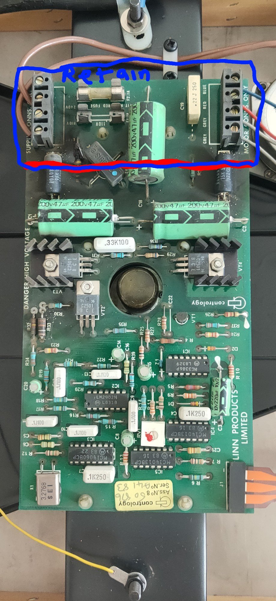 Linn Sondek LP12 circuit board - Turntables, Record Players & Vinyl ...