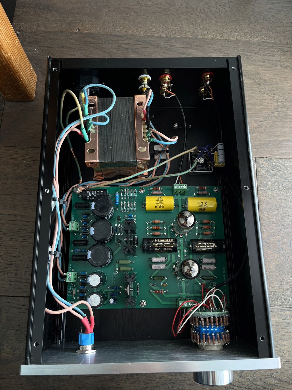 DIY tube preamplifier (Conrad Johnson PV12 circuit) - Stereo, Home ...