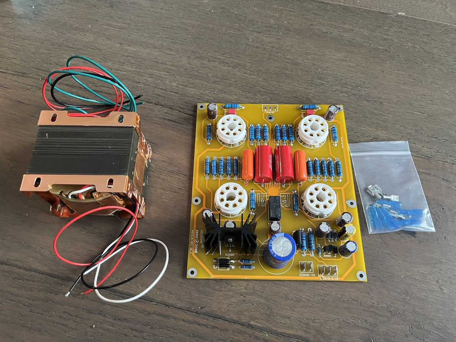 Cary AE-1 valve preamp DIY kit with power transformer - Hi-Fi and ...