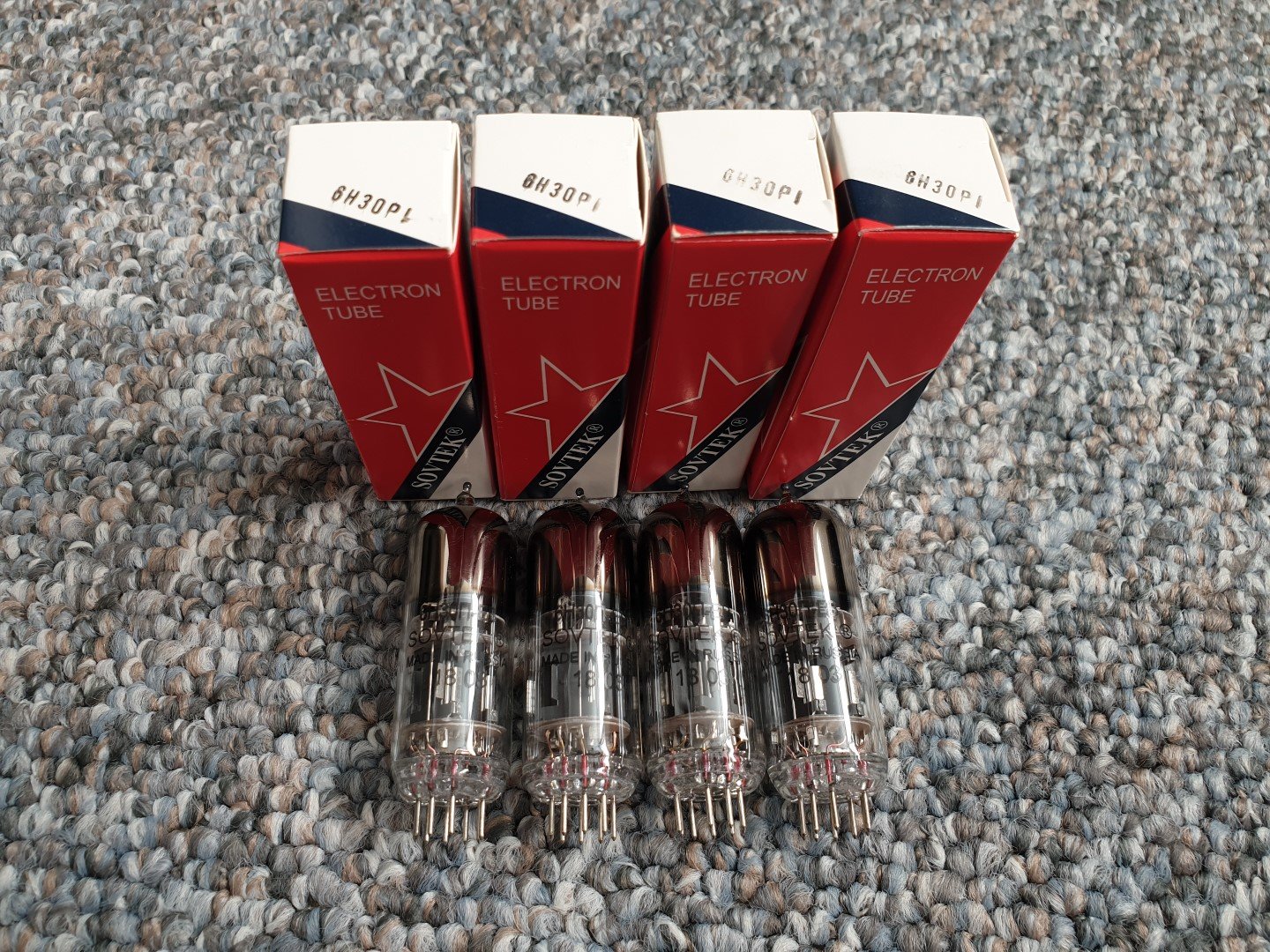 6H30Pi - VT100 MKIII driver tubes, new matched quad |﻿ Hi-Fi and Cinema ...