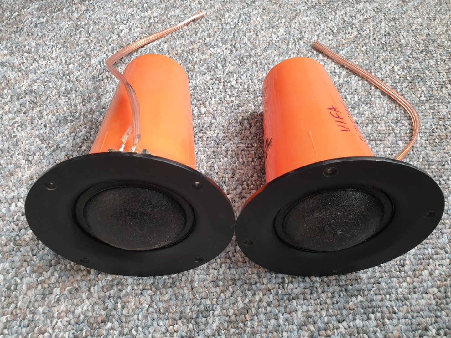 VIFA D75MX-41 8 ohm midrange drivers, one pair - Hi-Fi and Cinema ...