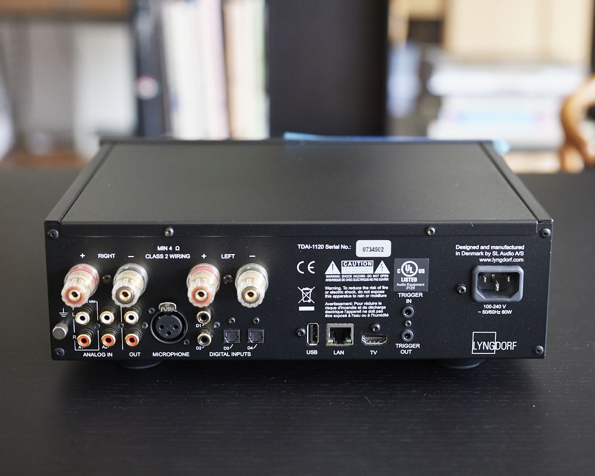 Lyngdorf TDAI-1120 All In One Steamer Amplifier - Stereo, Home Cinema ...