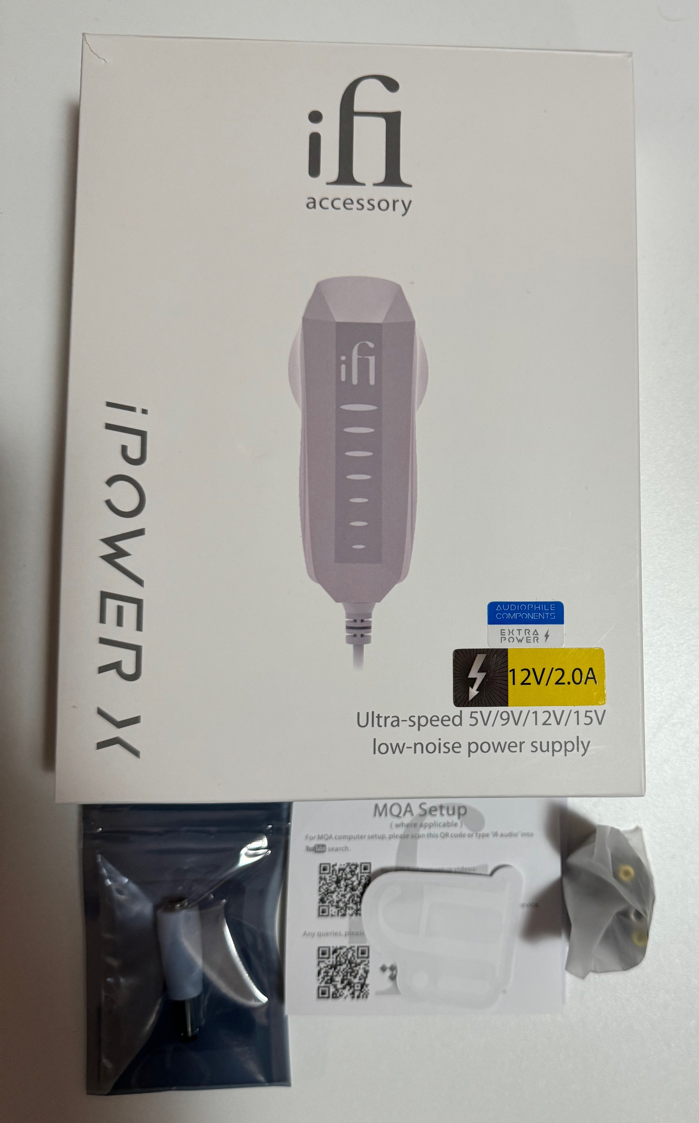 iFi Audio iPower X Low Noise Power Supply, 12V x 2.0A - Hi-Fi and Cinema Cables & Accessories ...