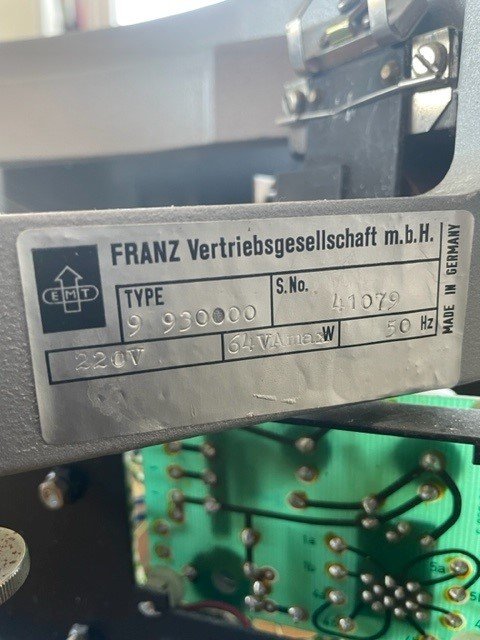 Legendary EMT 930st turntable, 929 , 155st, TSD15 SFL - Stereo, Home ...