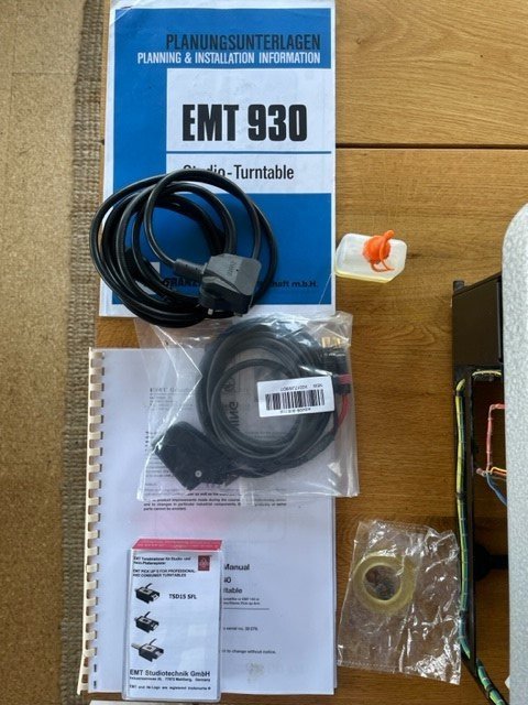 Legendary EMT 930st turntable, 929 , 155st, TSD15 SFL - Stereo, Home ...