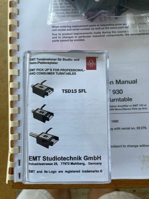 Legendary EMT 930st turntable, 929 , 155st, TSD15 SFL - Stereo, Home ...