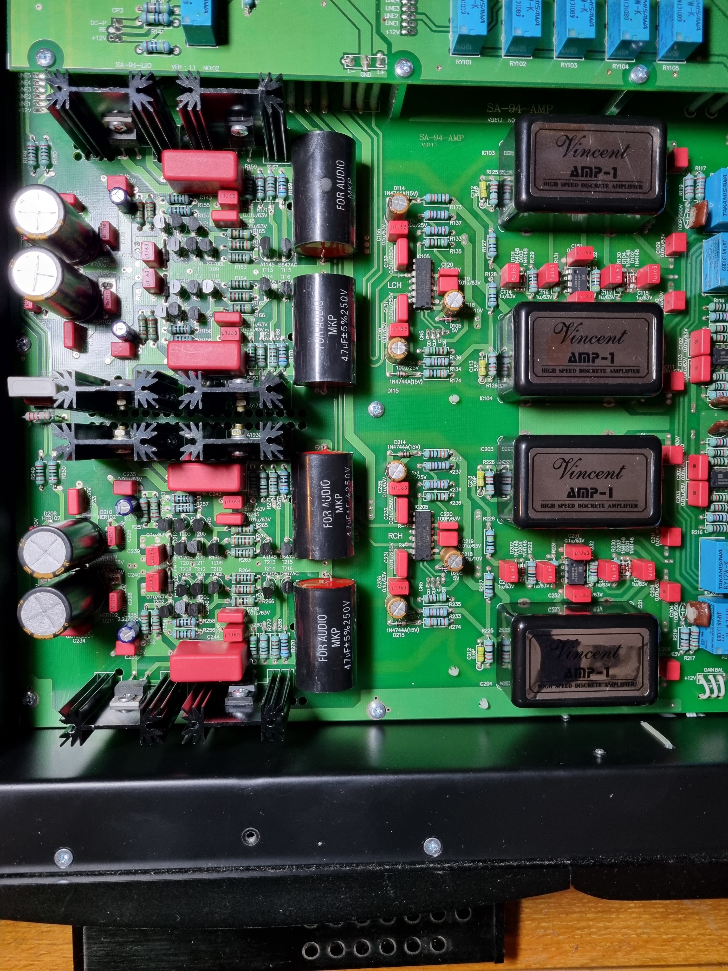 Vincent SP 994 Power Amp and SA 94 Pre Amp - Stereo, Home Cinema ...