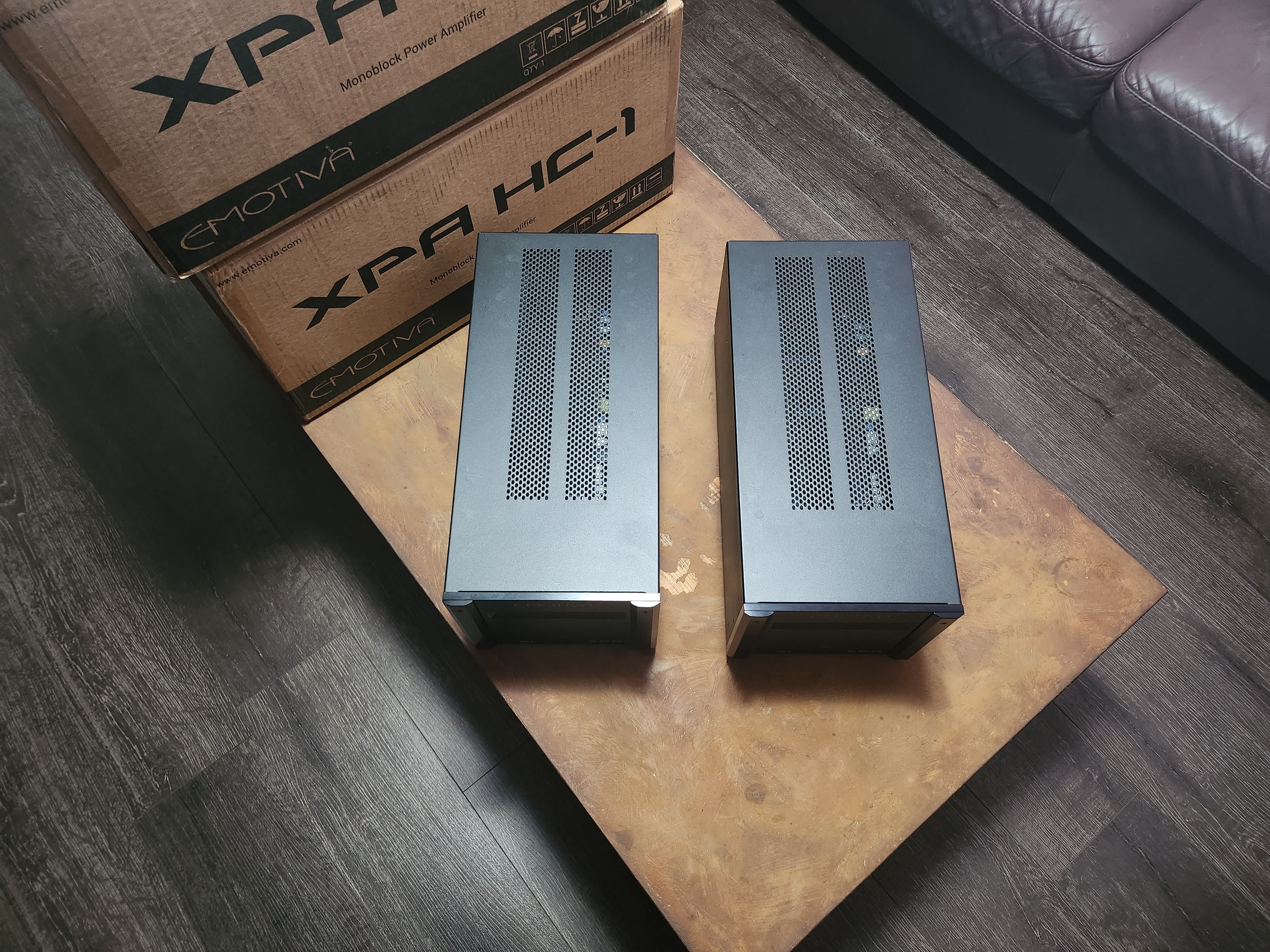 Emotiva XPA HC-1 High Current Monoblock Amplifiers - pair - Stereo ...