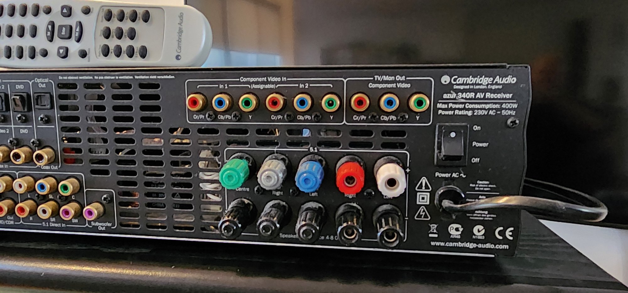 Cambridge Audio Azur - 340R - Stereo, Home Cinema, Headphones ...