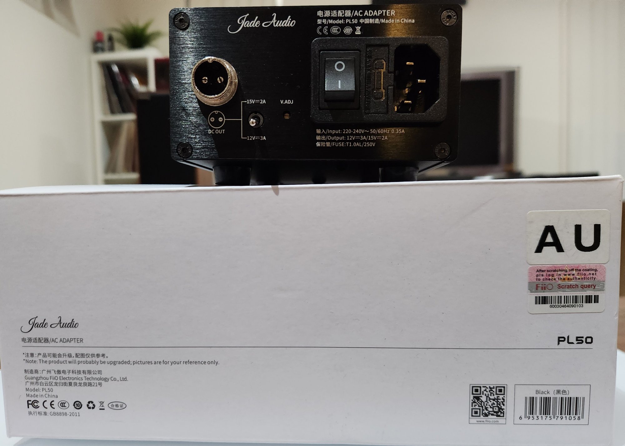 8FiiO PL50 Linear Power Supply 12 / 15 V DC - Hi-Fi and Cinema Cables & Accessories - StereoNET