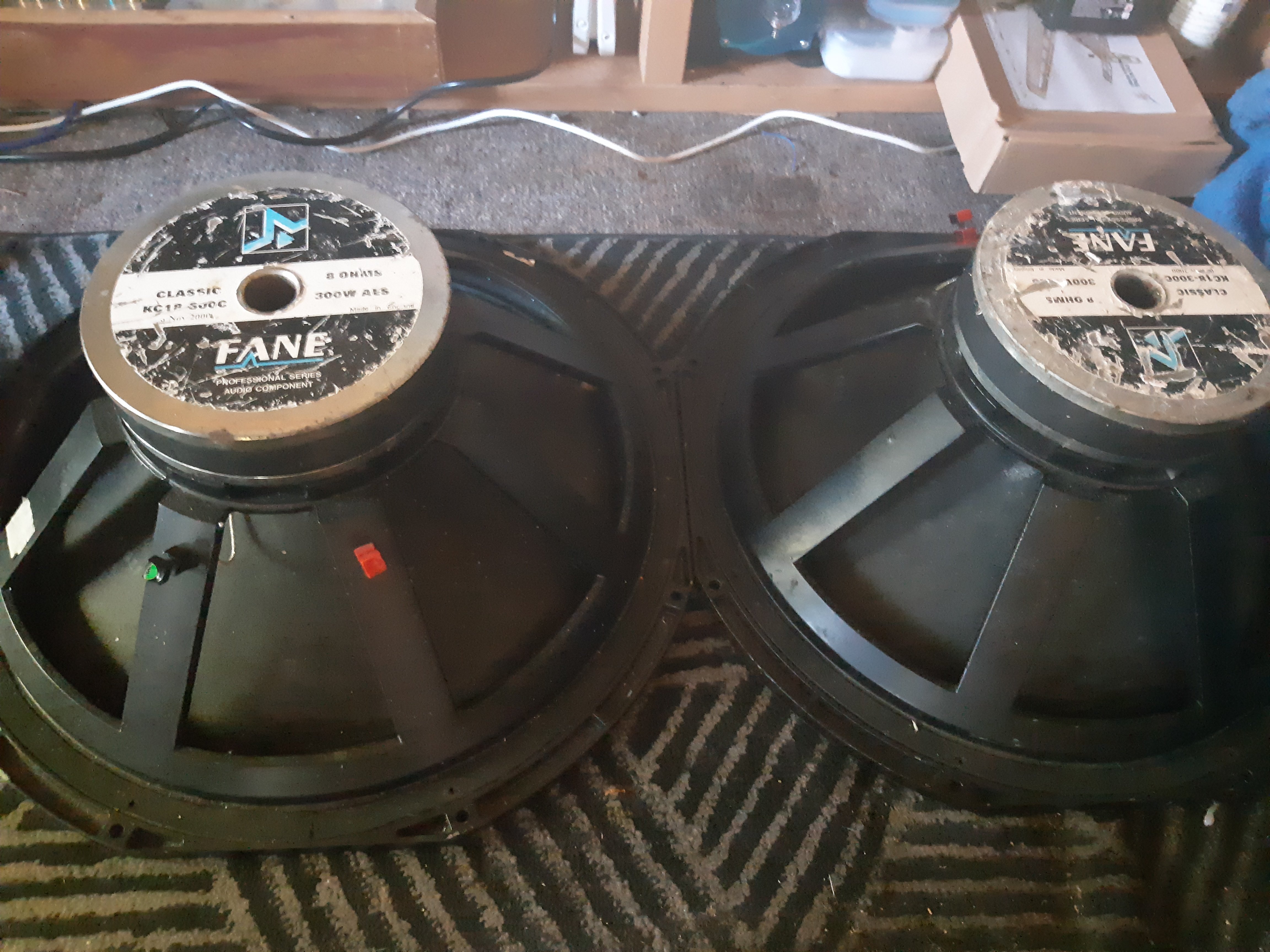 fane classic 18inch bass drivers 98db/1w factory matching |﻿ Stereo, Home Cinema, Headphones ...