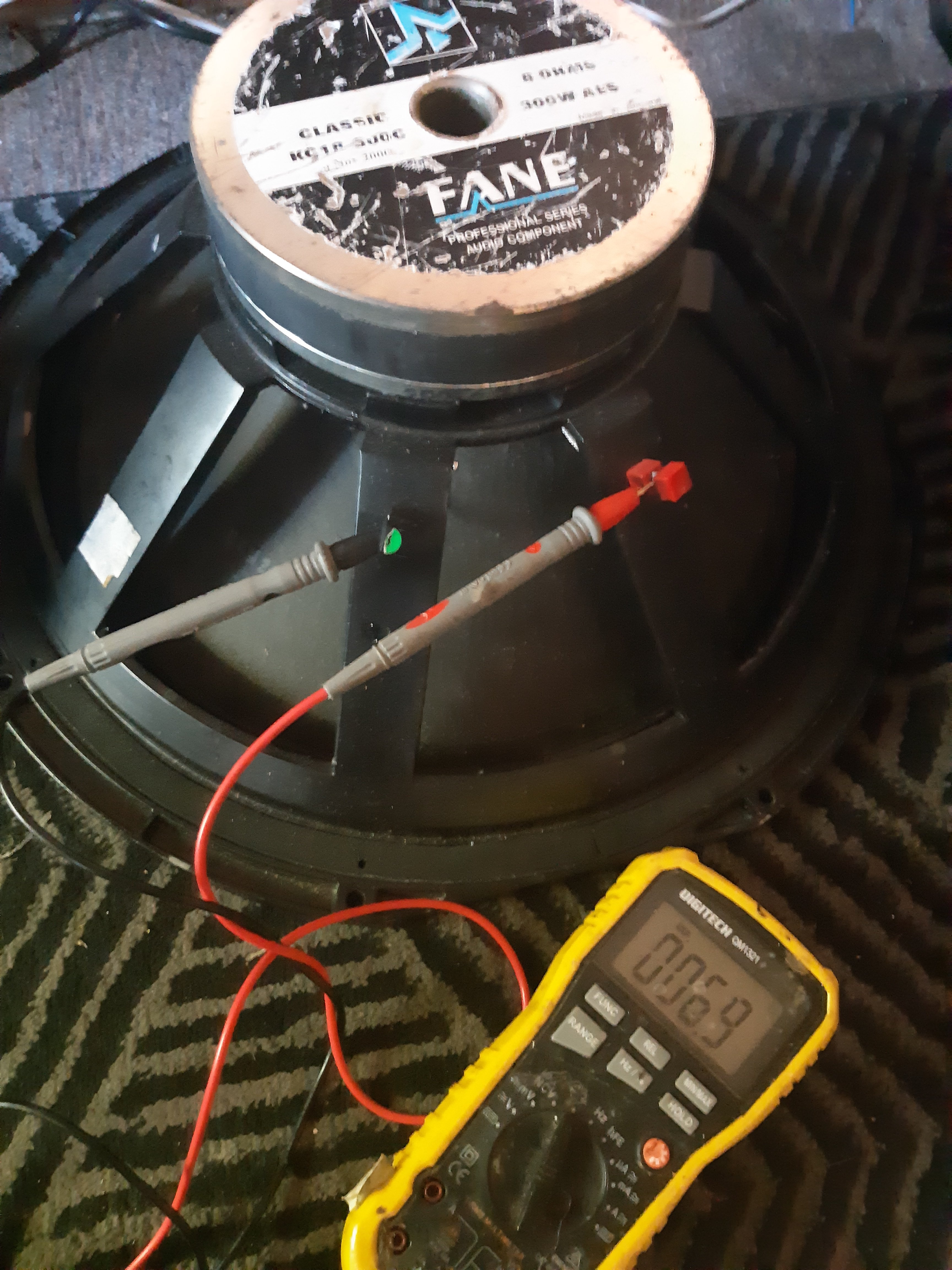 fane classic 18inch bass drivers 98db/1w factory matching - Stereo ...