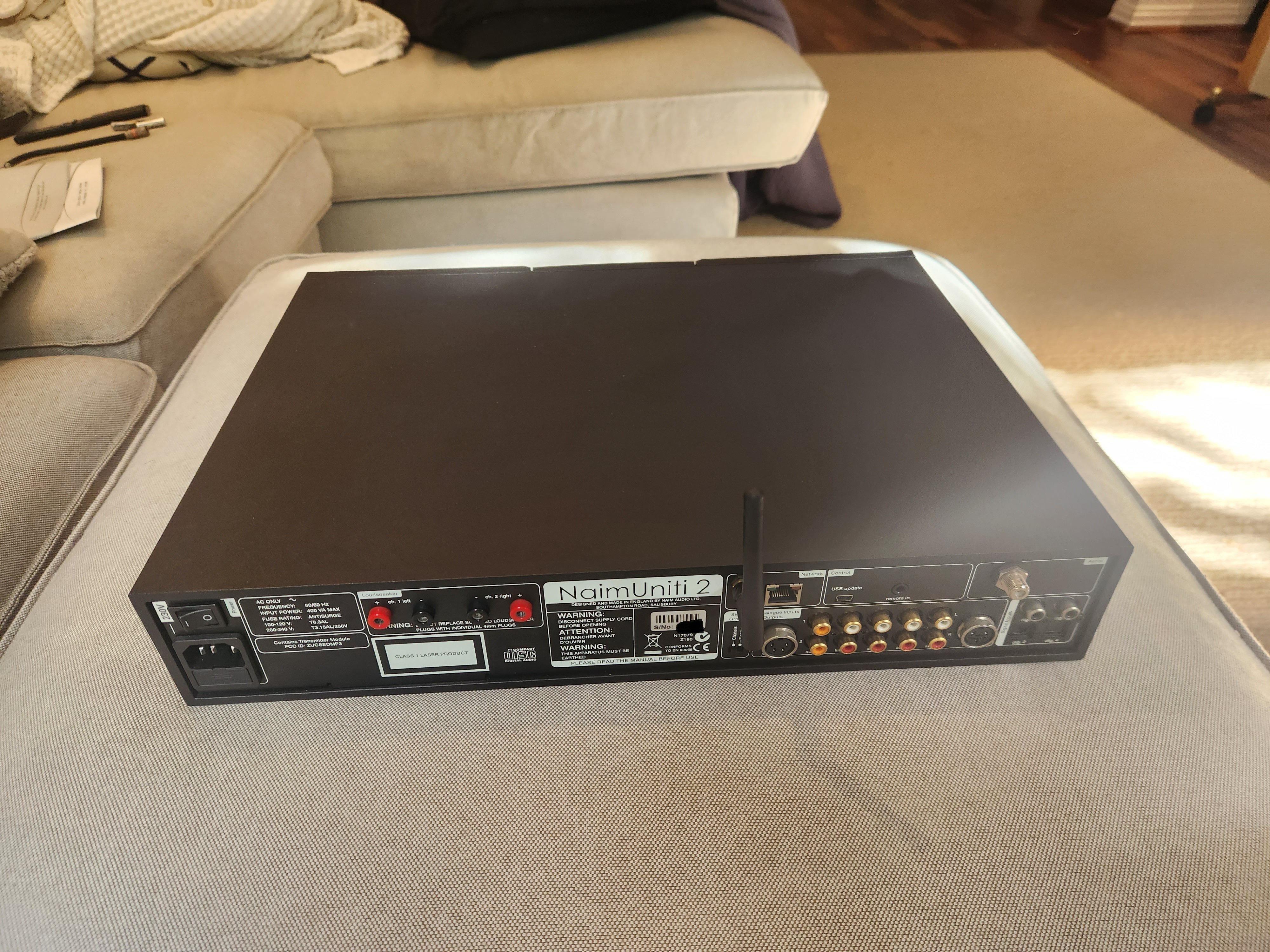 Naim uniti 2 , amplifier, CD player, streamer, all in one - Stereo ...