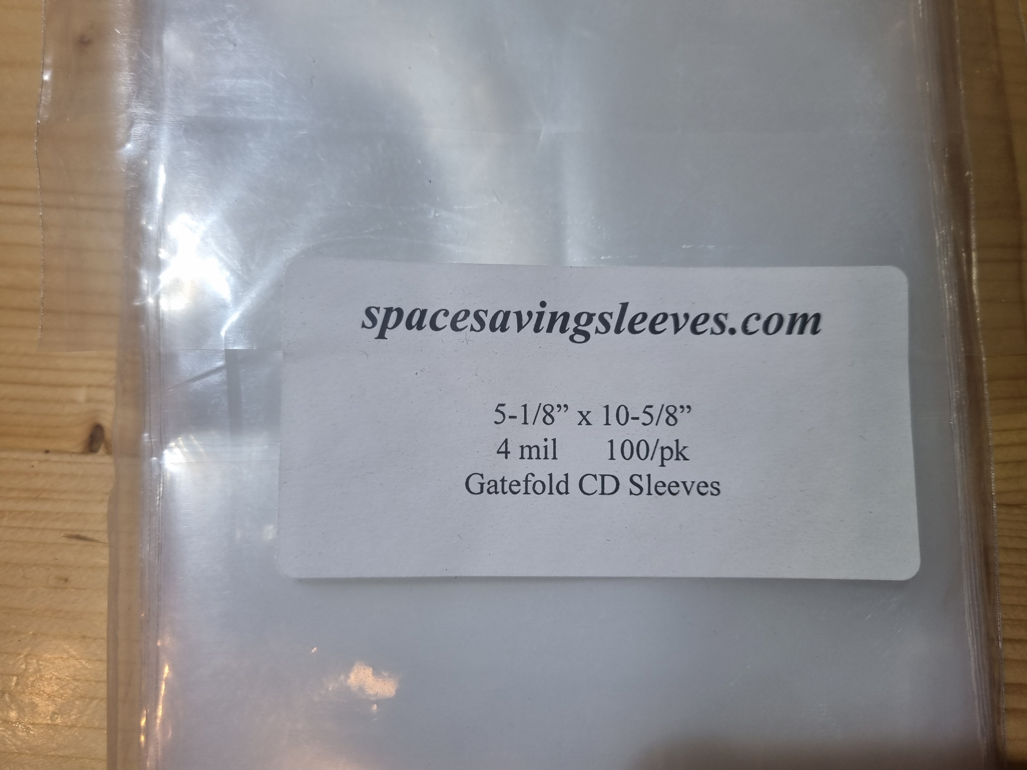 CD Gatefold Space Saver Sleeves x 100 |﻿ Hi-Fi and Cinema Cables ...