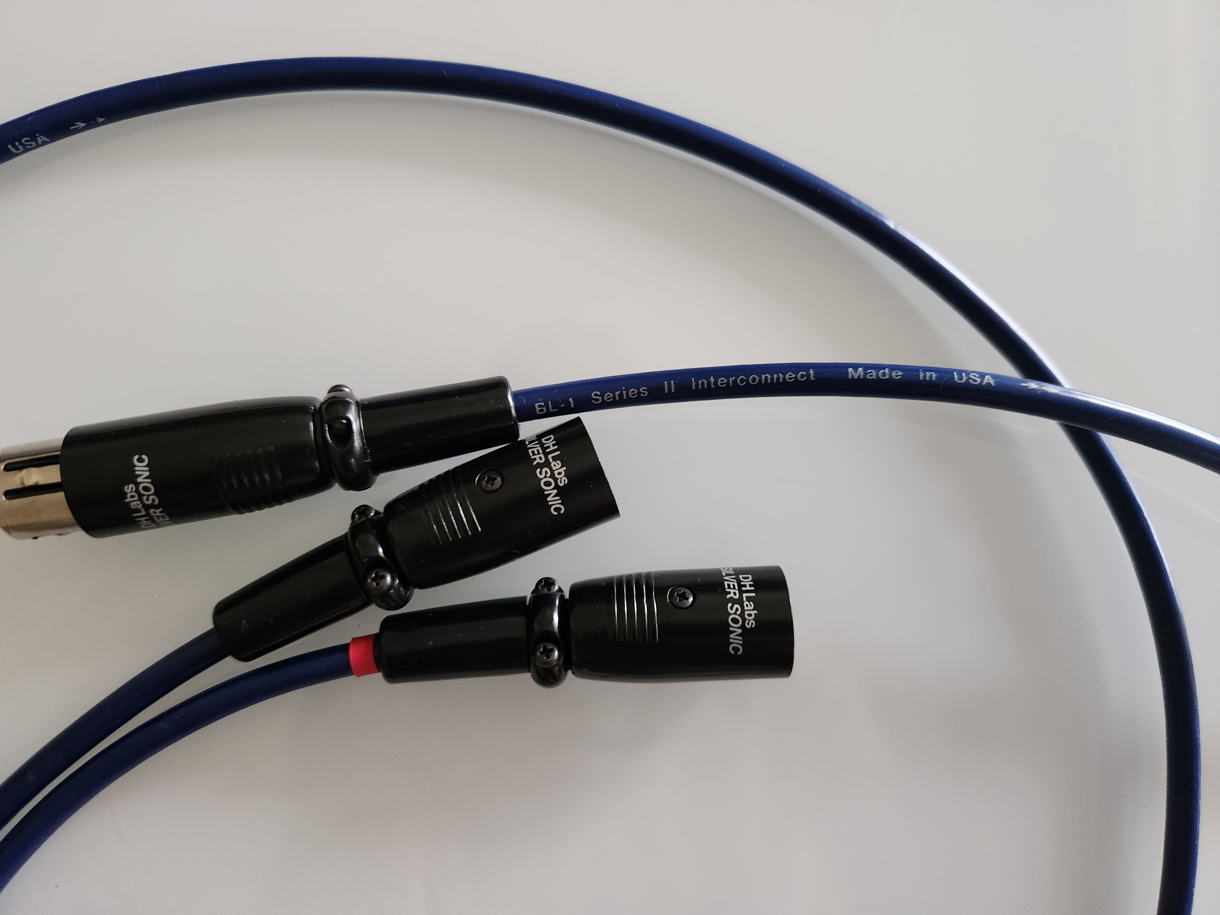 DH LABS BL-1 SERIES II XLR INTERCONNECT – 1M PAIR - Hi-Fi and Cinema Cables & Accessories ...