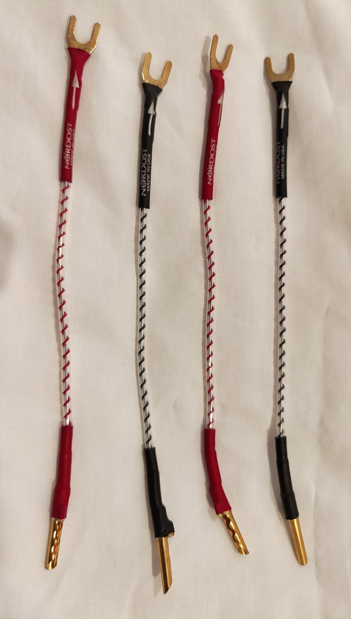 Nordost Norse 2 Bi-Wire Jumpers (4 Pack) - Hi-Fi and Cinema Cables ...