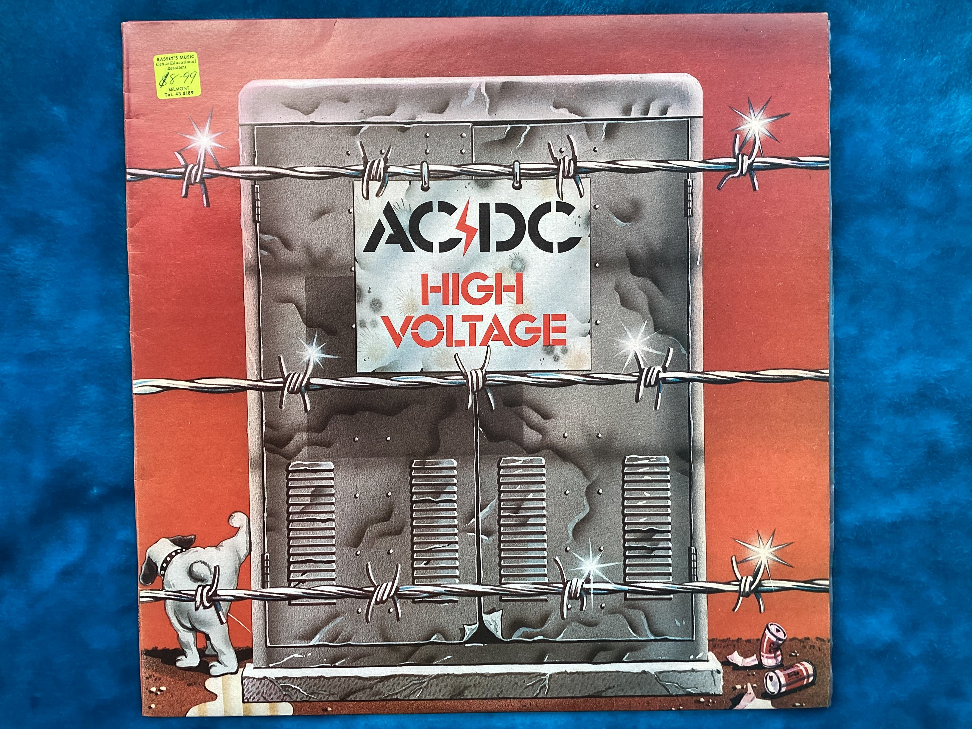 AC DC High Voltage. Blue Label - Vinyl, CD, and Blu-ray - StereoNET