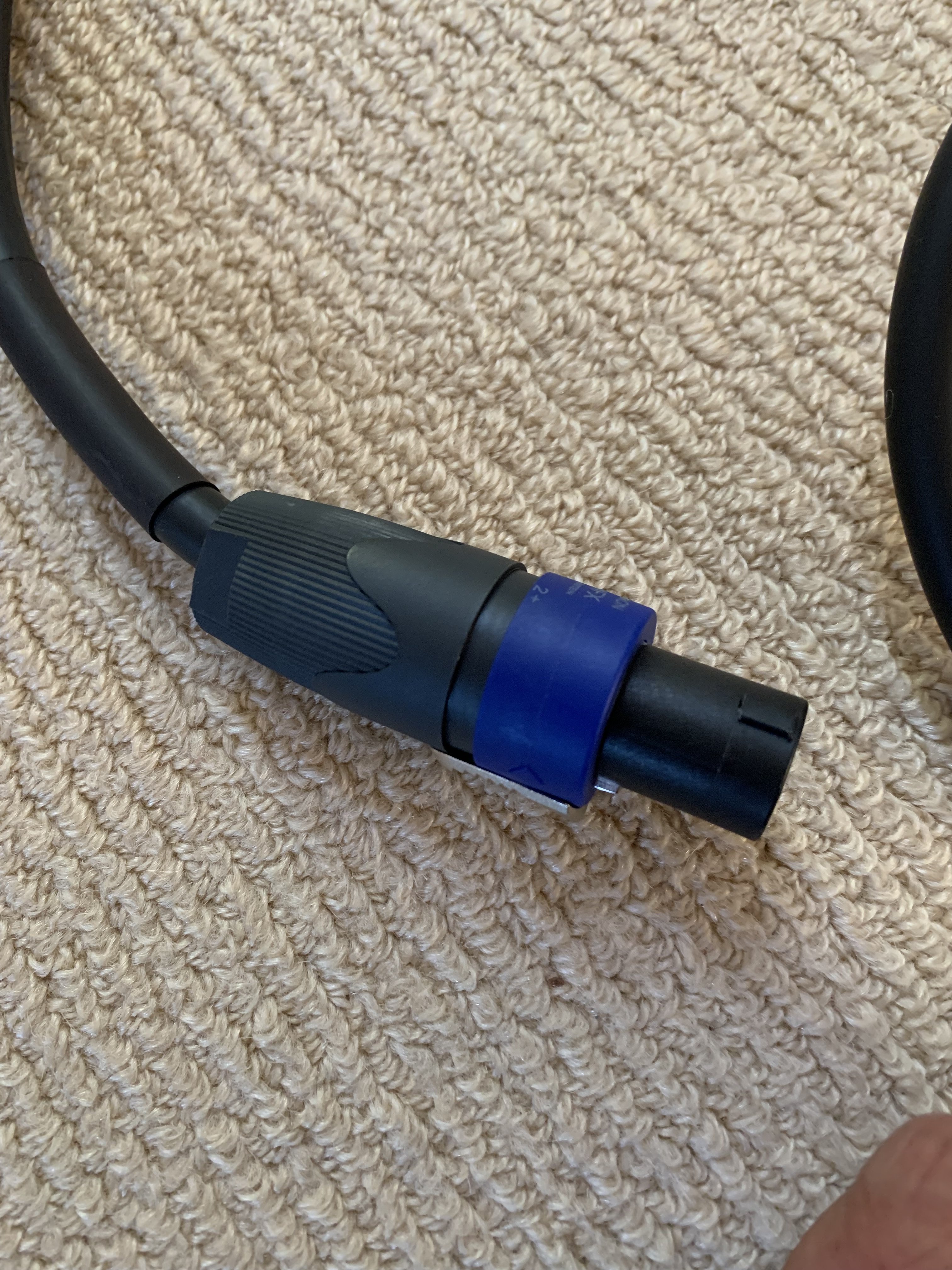 Rel Speakon Van Damme cable 2m |﻿ Hi-Fi and Cinema Cables & Accessories