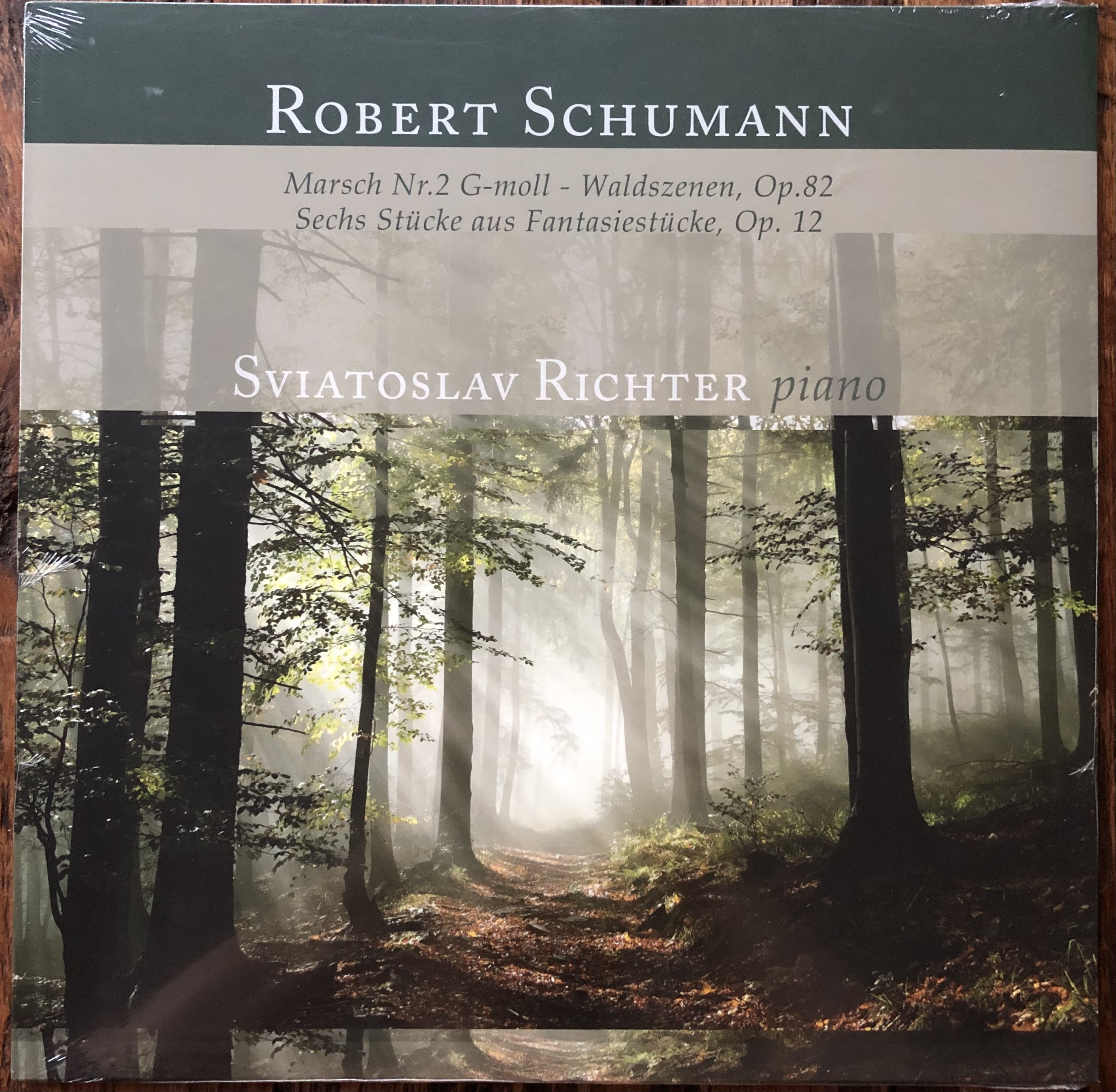 Sviatoslav Richter Plays Liszt Prokofiev Schumann Three LP |﻿ Vinyl, CD, and Blu-ray