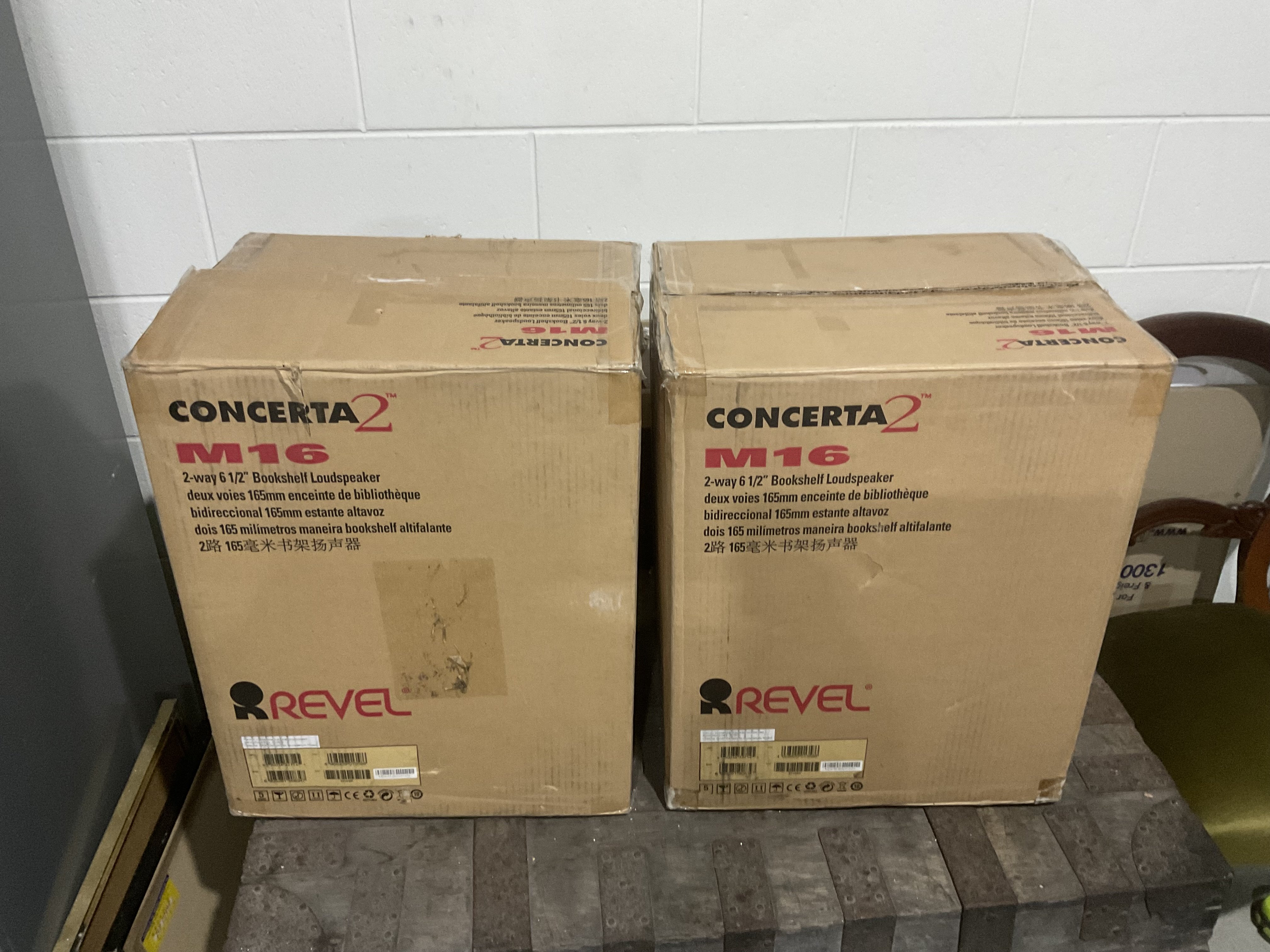 Revel Concerta 2 M16 with all original packaging |﻿ Stereo, Home Cinema ...