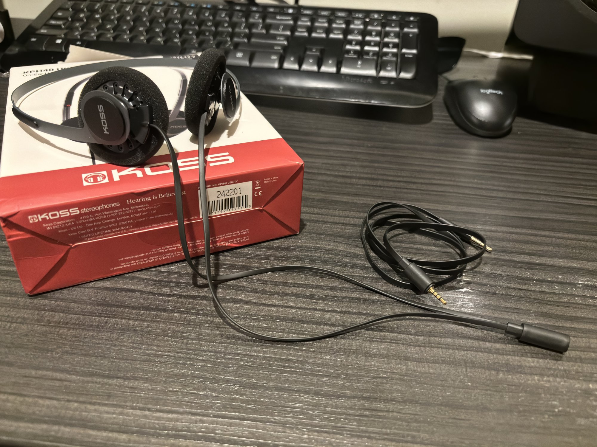 Koss KPH40 Utility Headphones - Stereo, Home Cinema, Headphones ...
