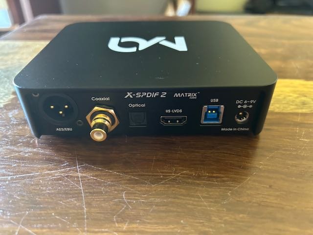Matrix Audio x-SPDIF 2 USB2 Interface - Stereo, Home Cinema, Headphones Components - StereoNET