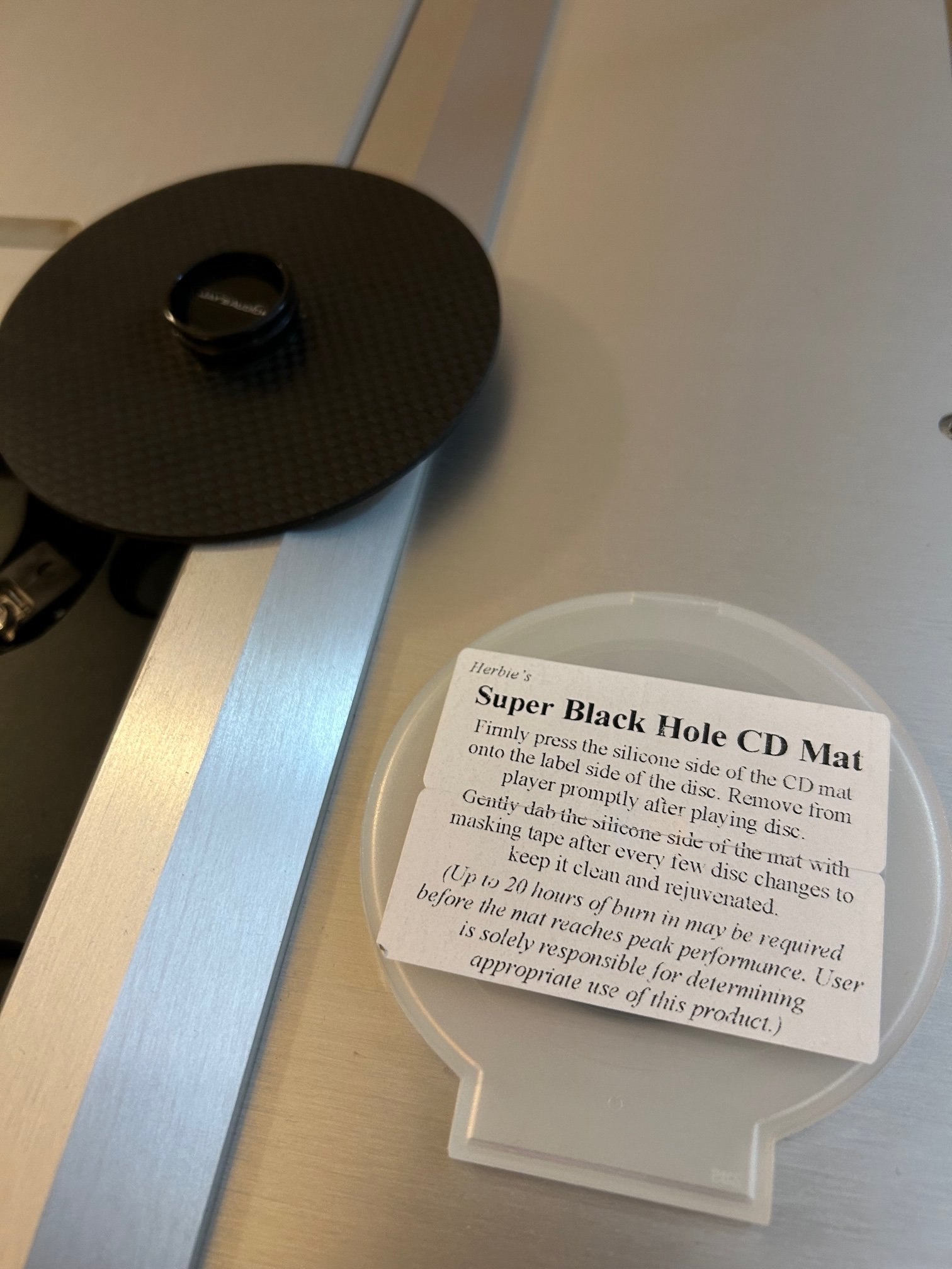 CD Transport Stabilizer/Puck/Clamp - Digital Sources, DACs, and ...