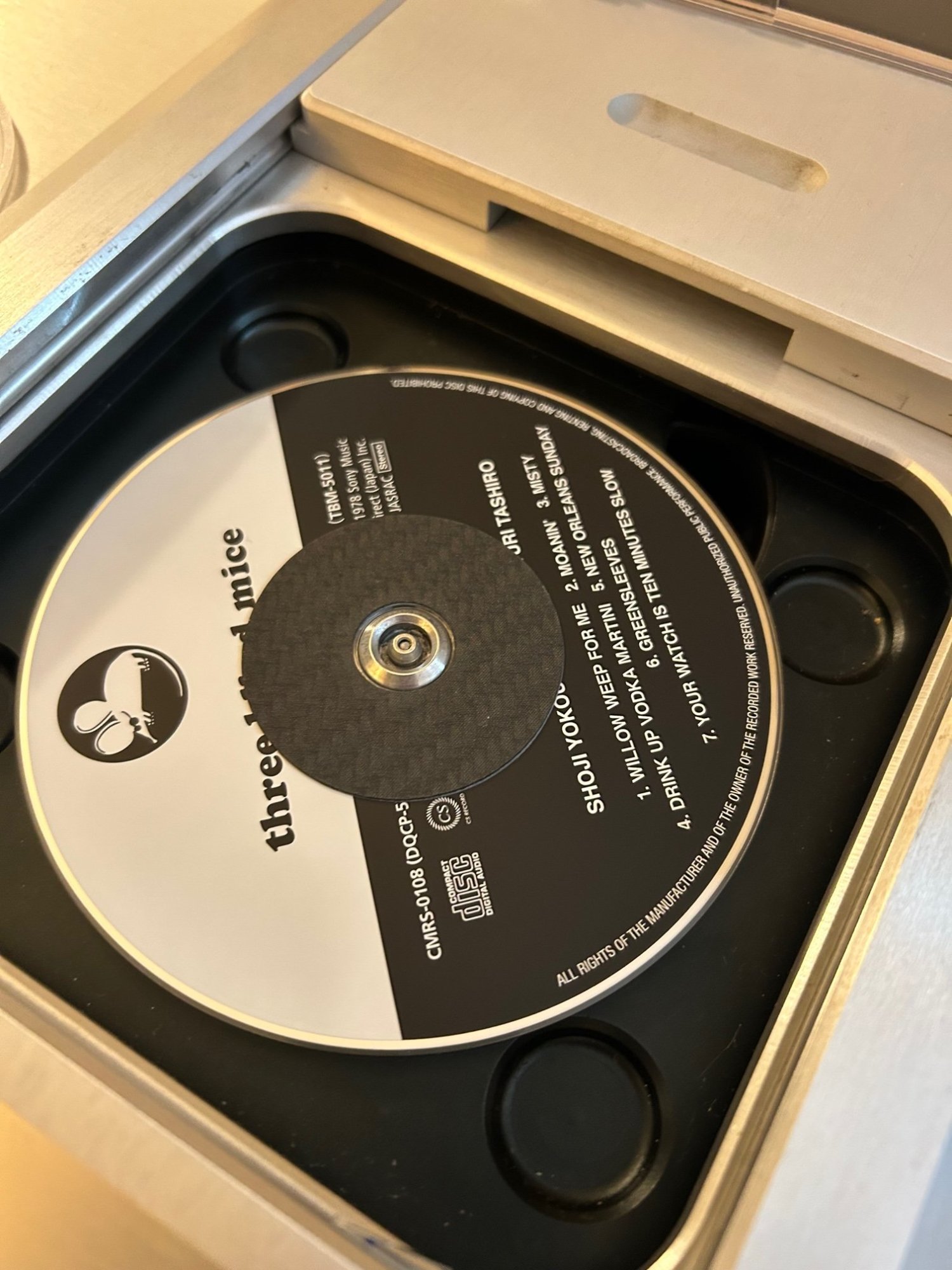 CD Transport Stabilizer/Puck/Clamp - Digital Sources, DACs, and ...