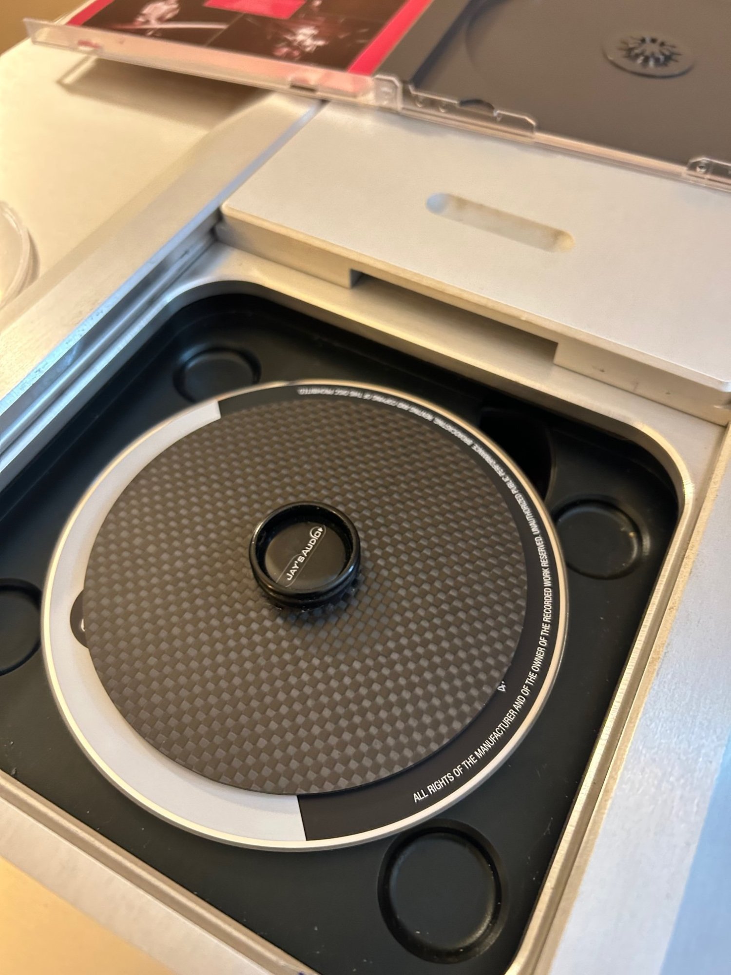 CD Transport Stabilizer/Puck/Clamp - Digital Sources, DACs, and ...