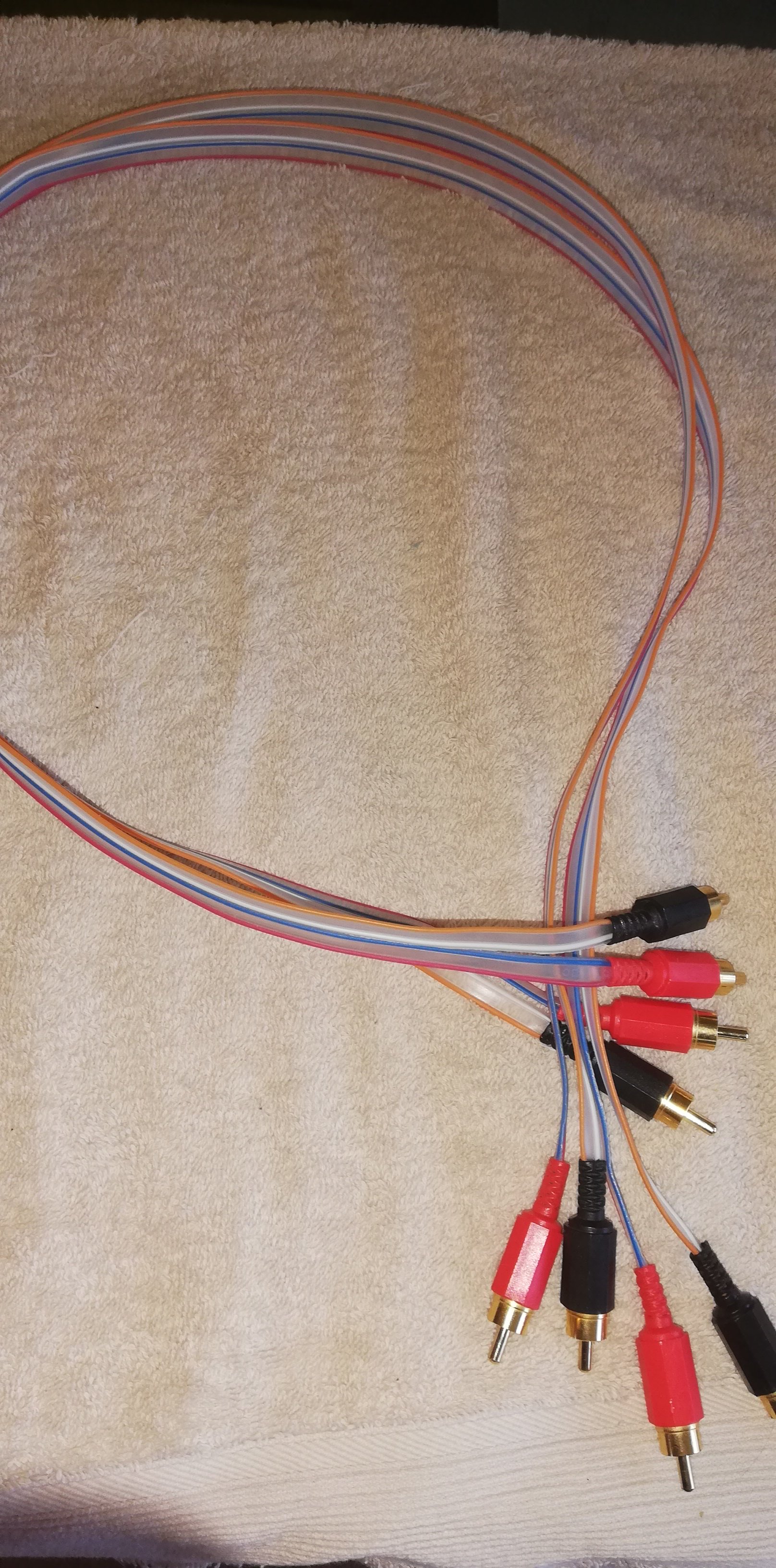 DNM Reson RCA Interconnects 2 of 1m each - Hi-Fi and Cinema Cables ...