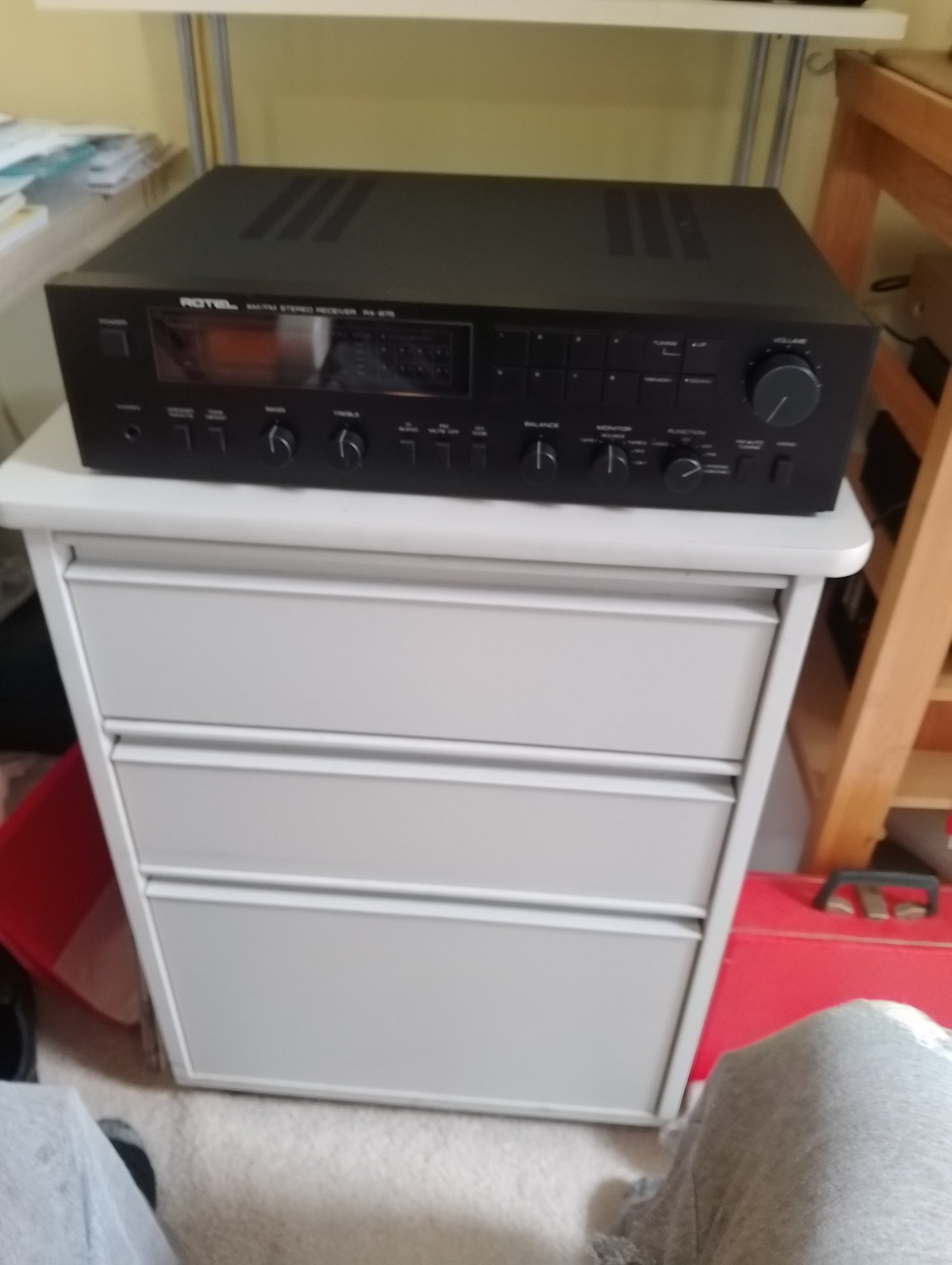 ROTEL - RX-875- TWIN MONO RECEIVER. - Stereo, Home Cinema, Headphones ...