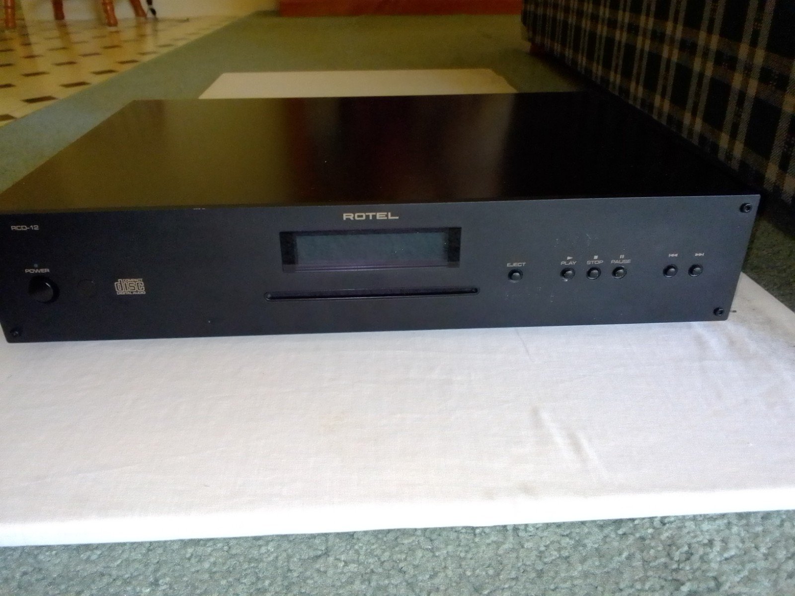 Rotel RCD-12 CD player - Stereo, Home Cinema, Headphones Components ...