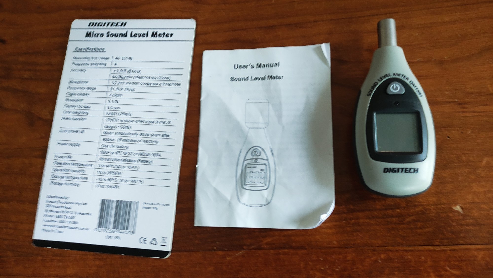 TAKEN: Digitech sound level digital meter - Pay it Forward | Giveaways ...