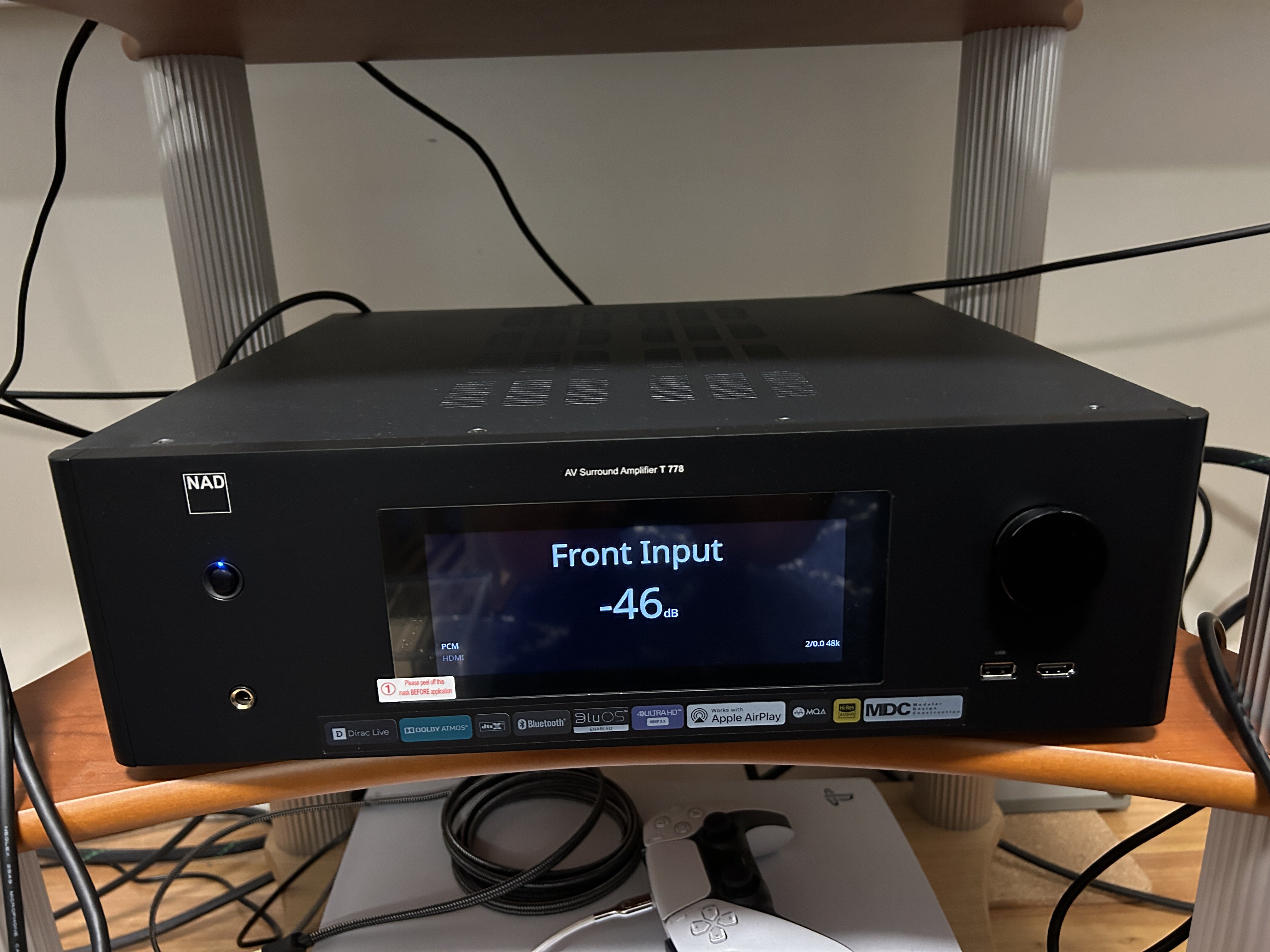 NAD T778 AV Receiver (less than 12 months old). - Stereo, Home Cinema, Headphones Components ...